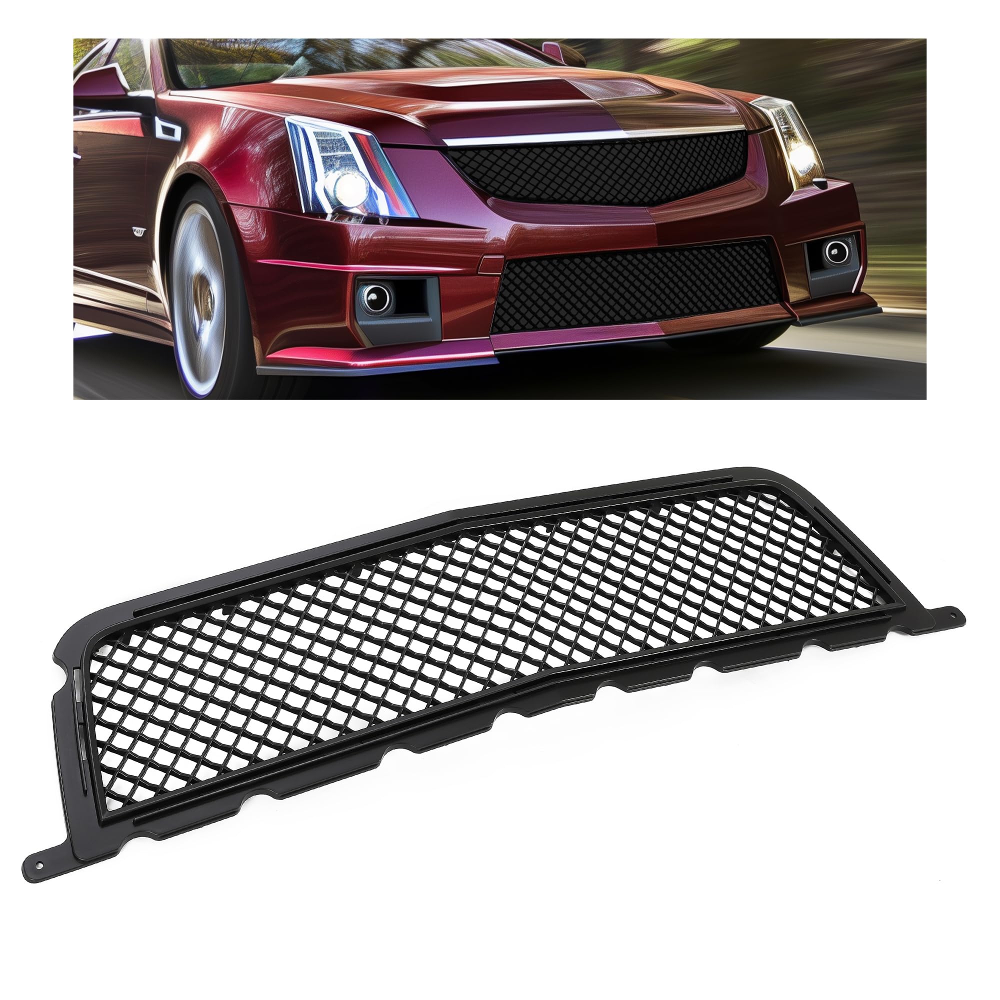 Amazon.com: HECASA Front Lower Grille Compatible with 2008-2014 ...