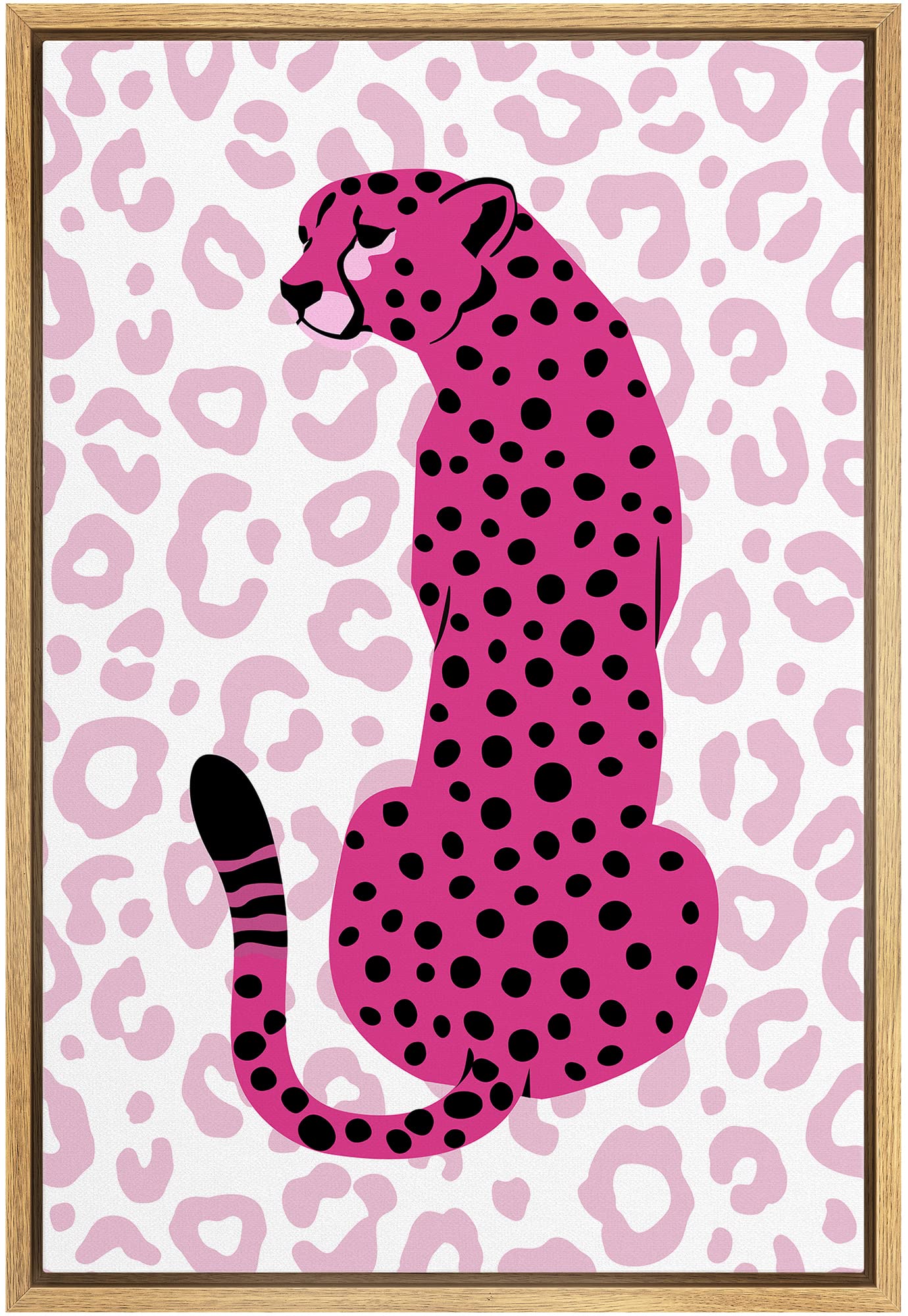 Hot Pink Animal Print
