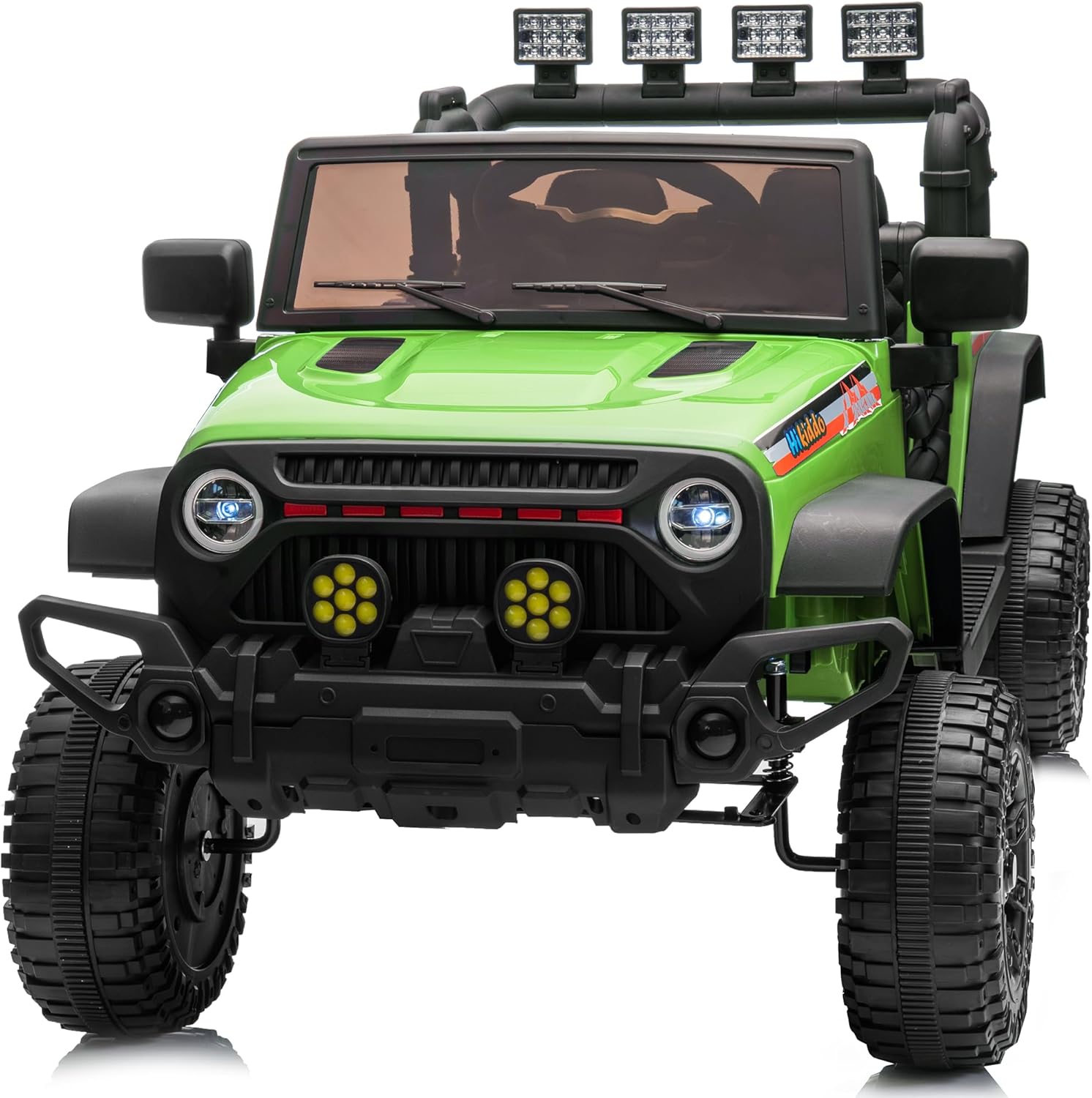 Amazon.com: Hikiddo 4WD Kids Ride on Car Truck, 12V 7Ah Kids Electric ...