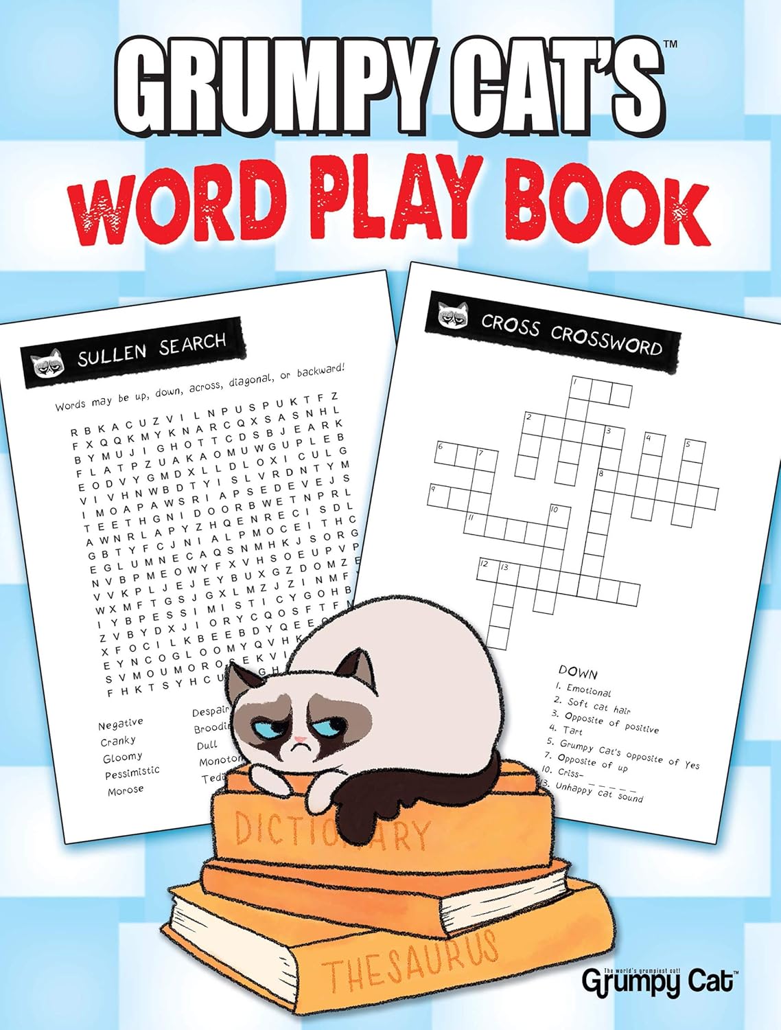 Grumpy Cat's Word Play Book (Dover Kids Activity Books: Animals ...