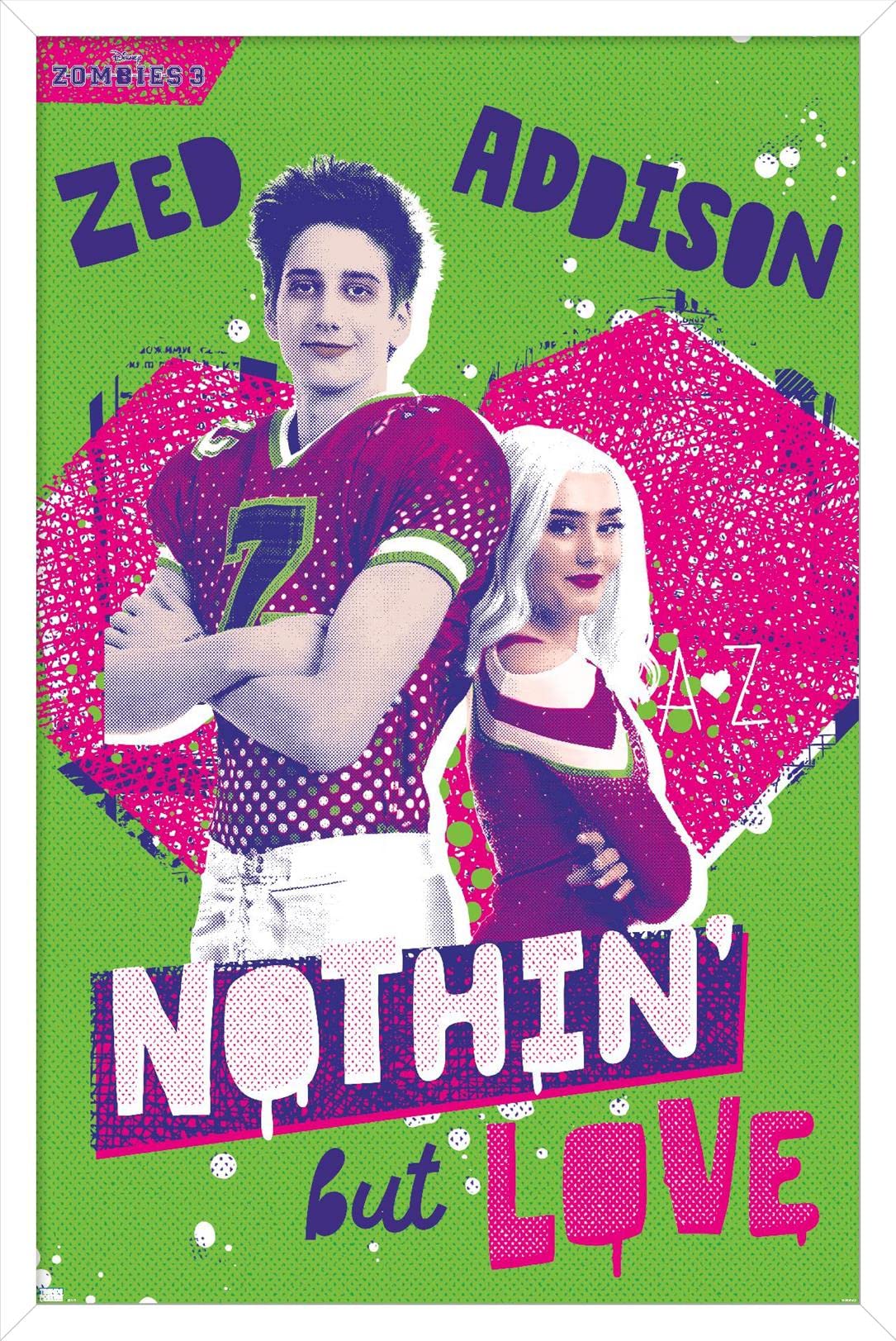 Amazon.com: Trends International Disney Zombies 3 - Zed and Addison ...