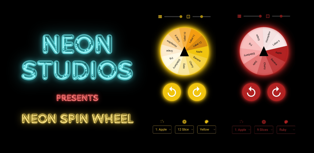 Neon Spin Wheel - App on Amazon Appstore