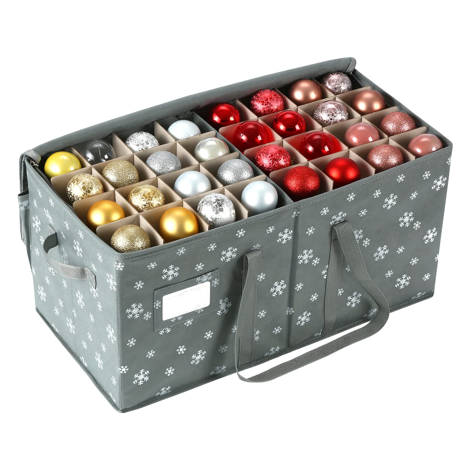 Amazon.com: Phedrew Large Christmas Ornament Storage Container Box ...