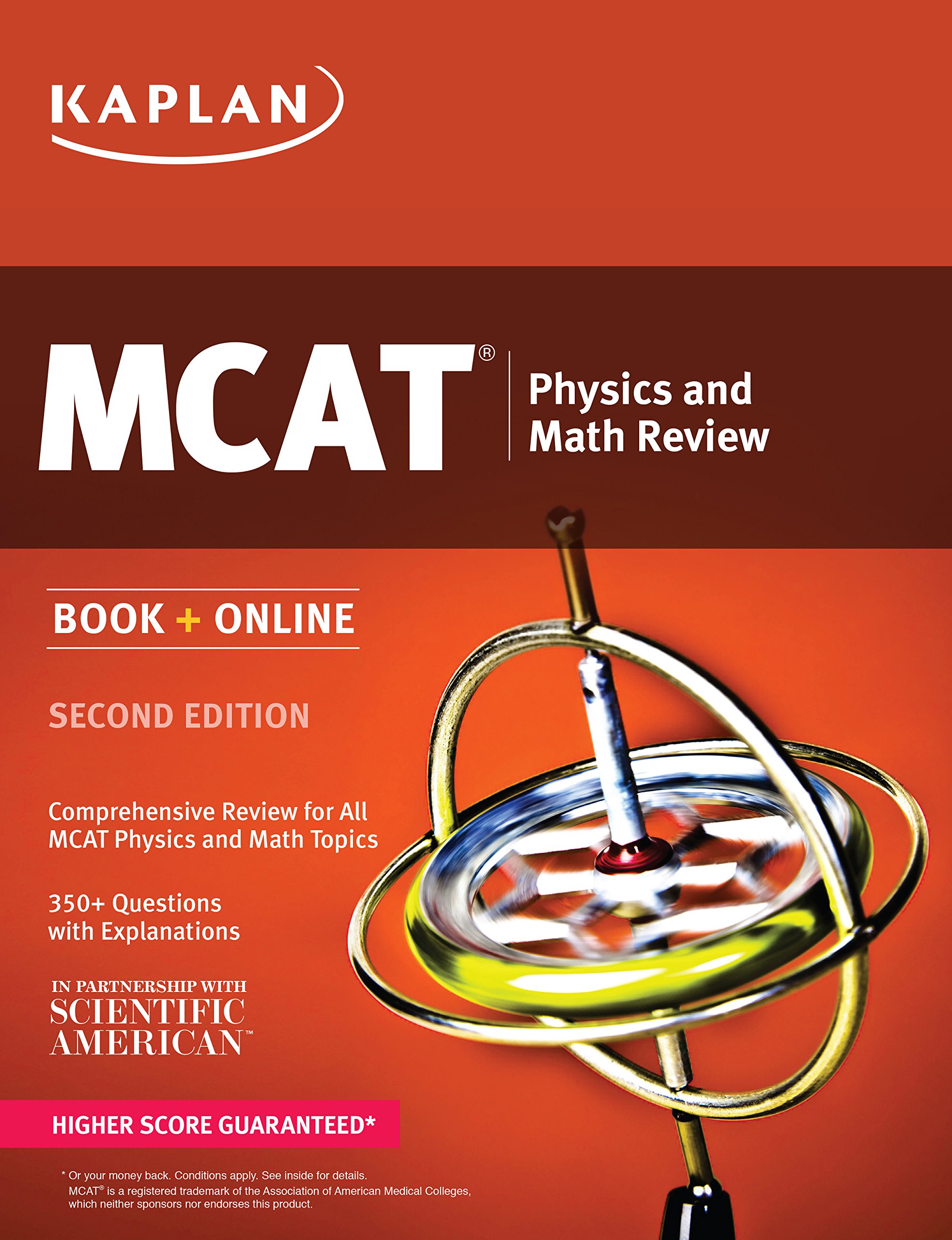 Amazon.com: Kaplan MCAT Physics and Math Review: Book + Online (Kaplan ...