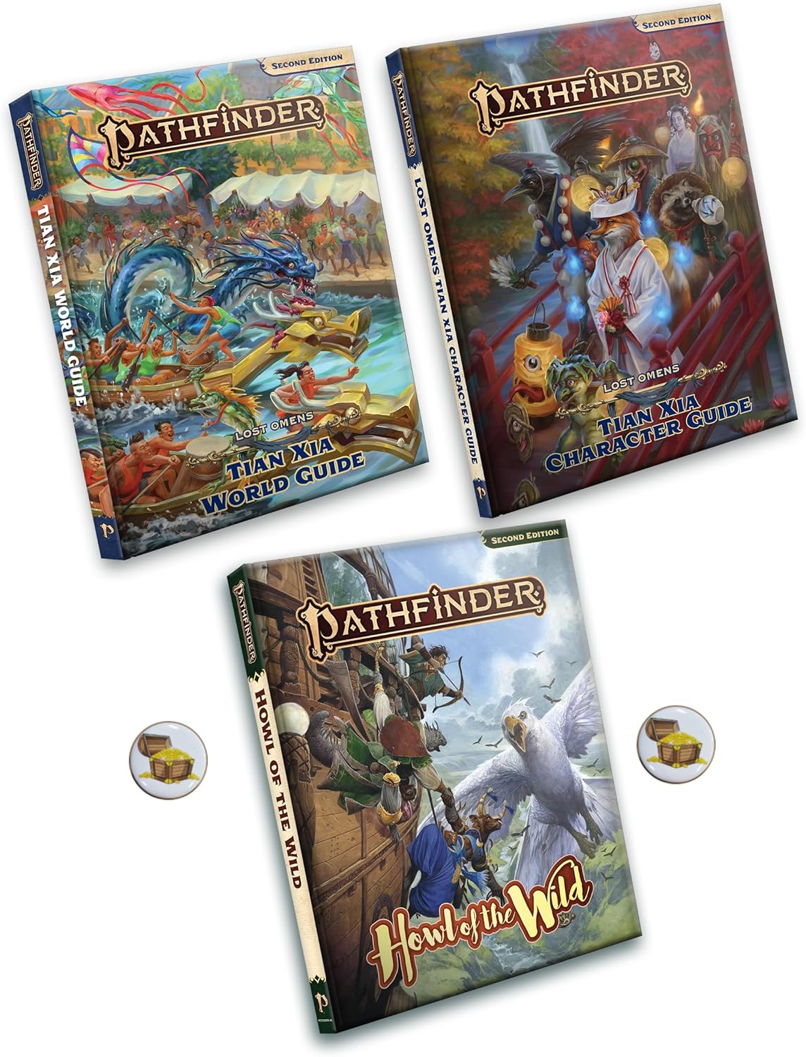 Amazon.com: Pathfinder Second Edition Howl of the Wild, Lost Omens Tian ...