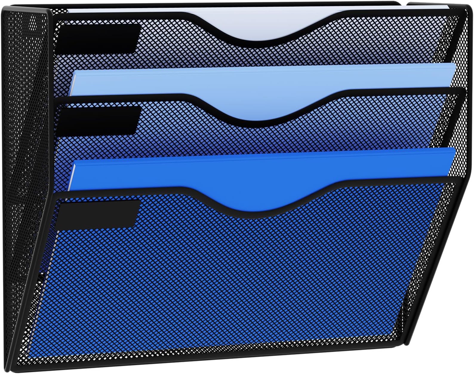 Amazon.com: GDINDINFAN 5 Pockets Mesh Hanging Wall File Holder ...