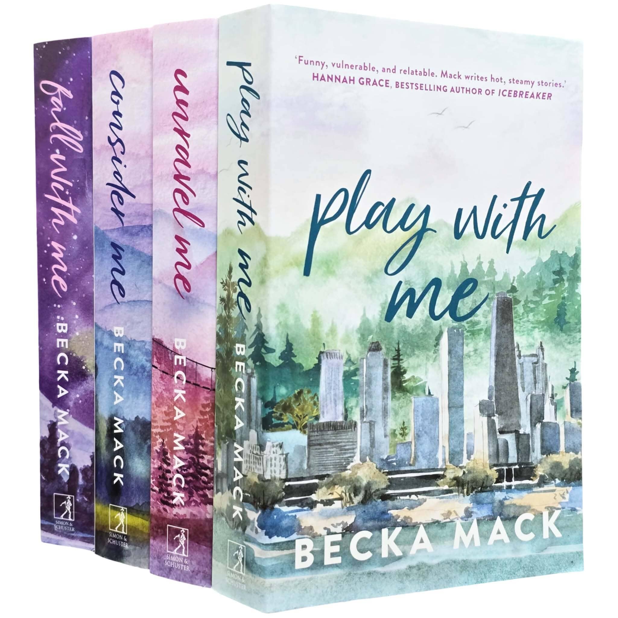 Playing For Keeps Series by Becka Mack 4 Books Collection (Consider Me, Play with Me, Unravel Me ...