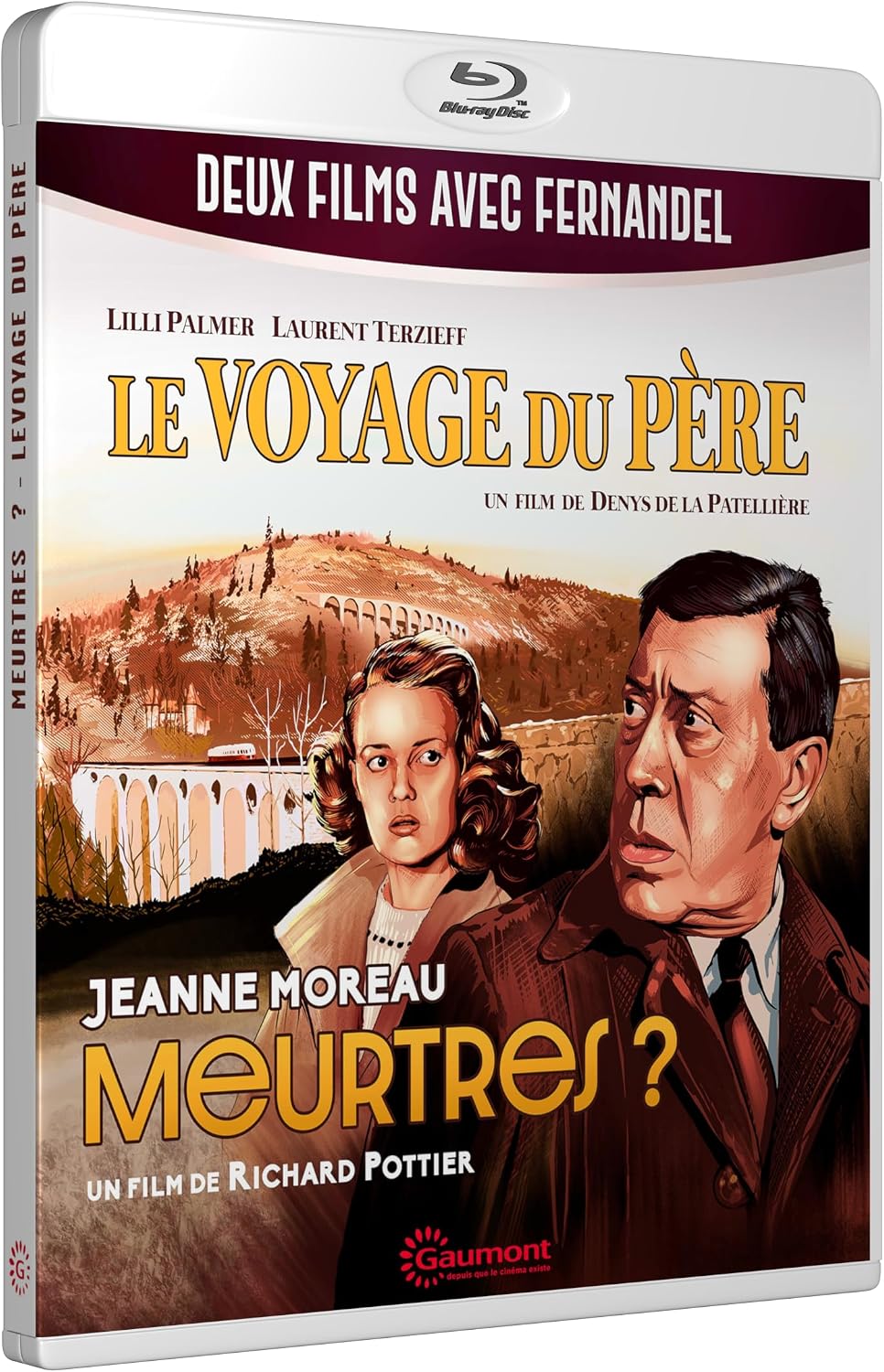 Meurtres + Le Voyage du père [Blu-Ray]: Amazon.fr: Fernandel, Mireille ...