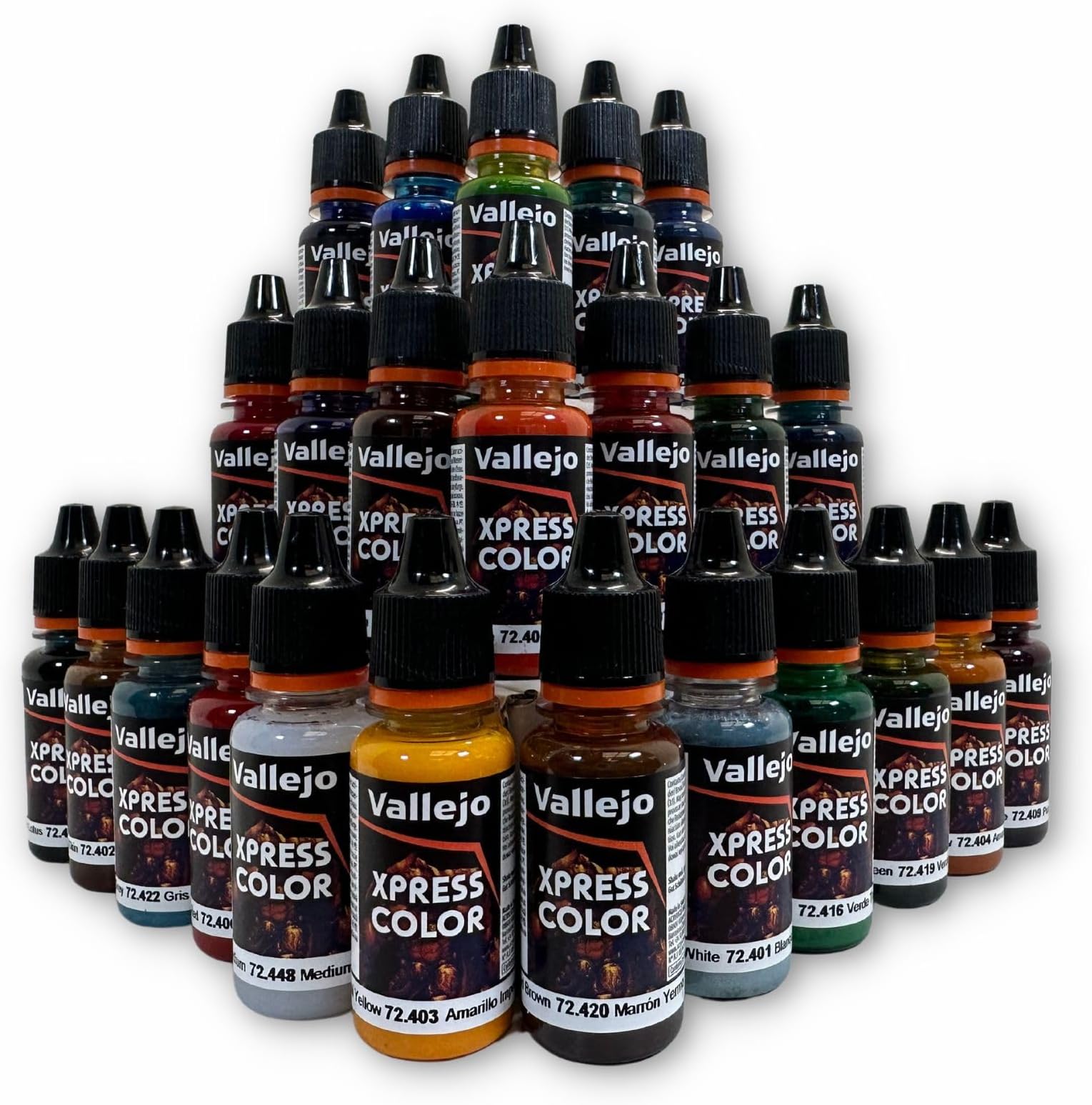 Silu Vallejo Acrylic Paint Xpress Color, Pack 24 Paints New Range ...