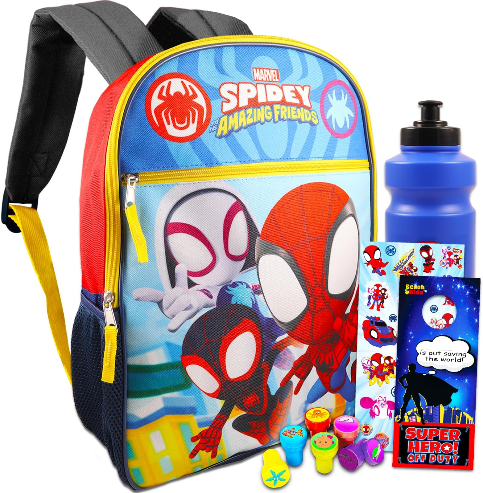 Amazon.com: Spidey and His Amazing Friends Backpack with Lunch Bag ...