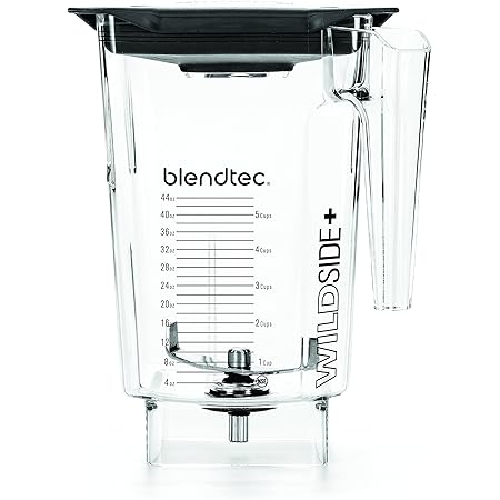 Amazon.com: Blendtec 90 oz WildSide+ Jar - Replacement Kitchen Blender ...