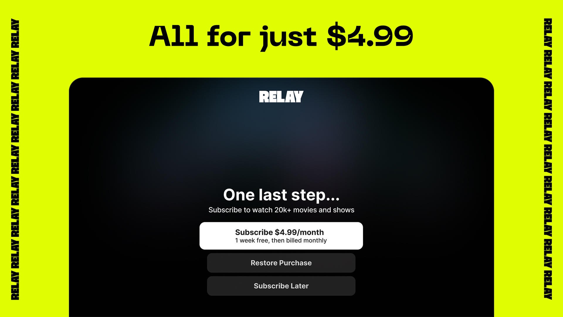 Relay: Stream Movies & TV - App on Amazon Appstore