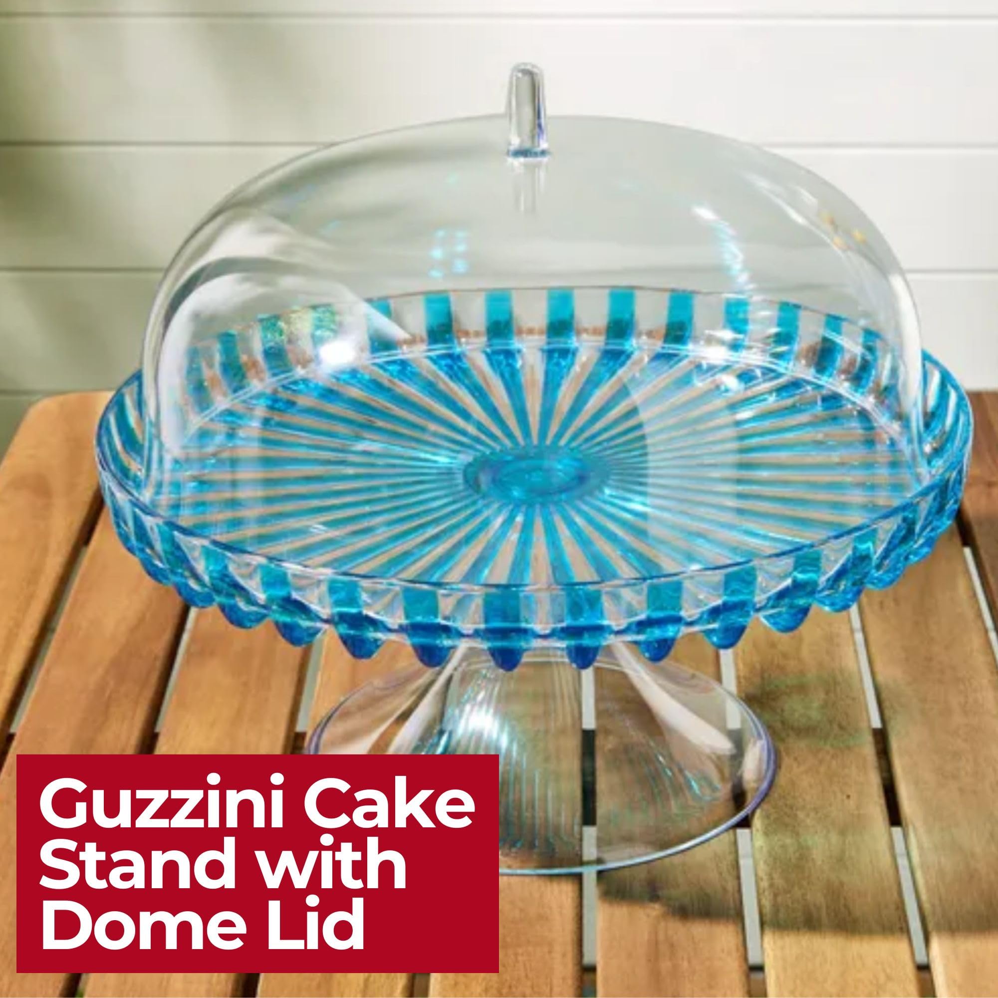 Turquoise Cake Stand With Dome Juliska Cake Stands Fancy Cake Stands