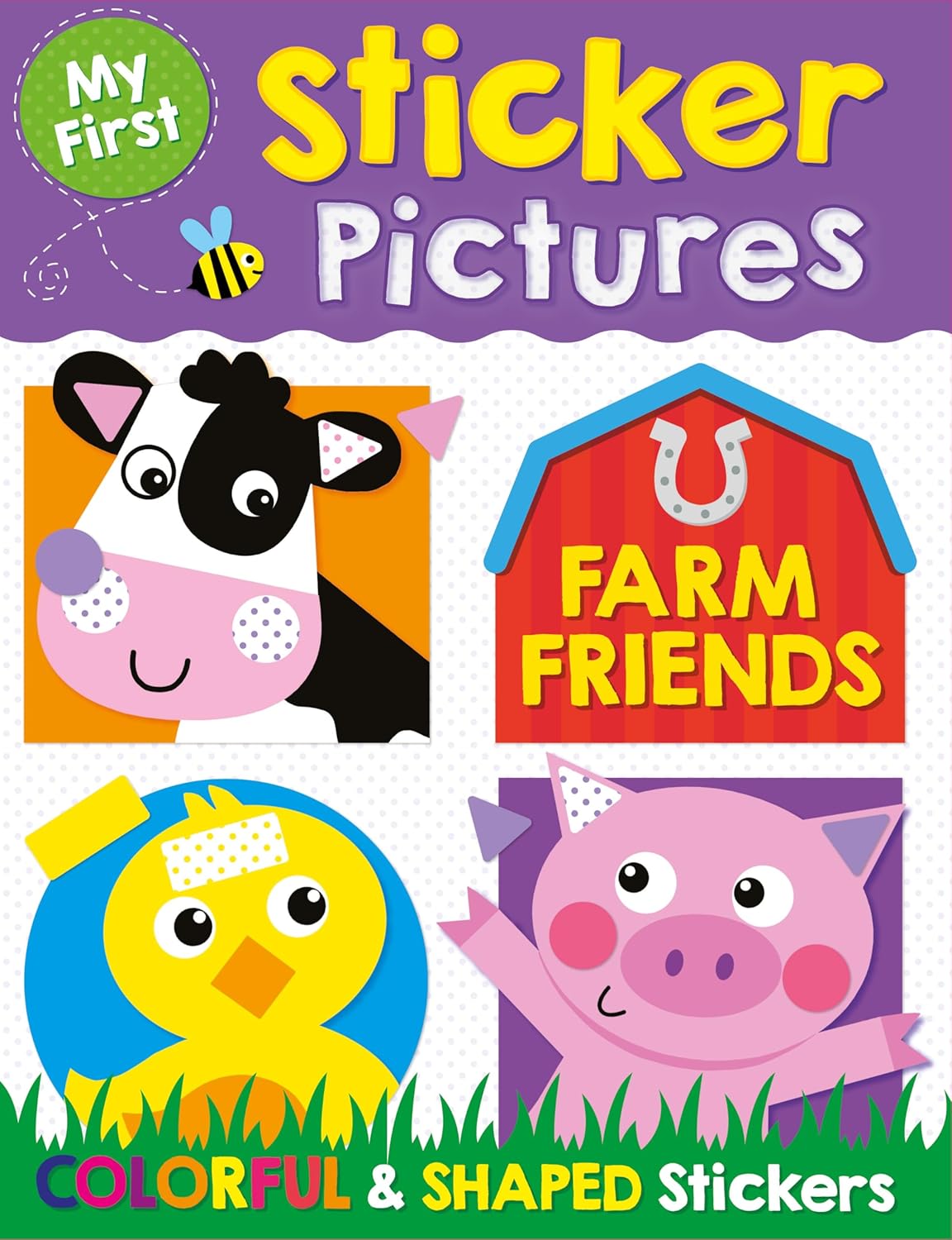 My First Sticker Pictures: Farm Friends - For Toddlers, Ages 3 and Up ...