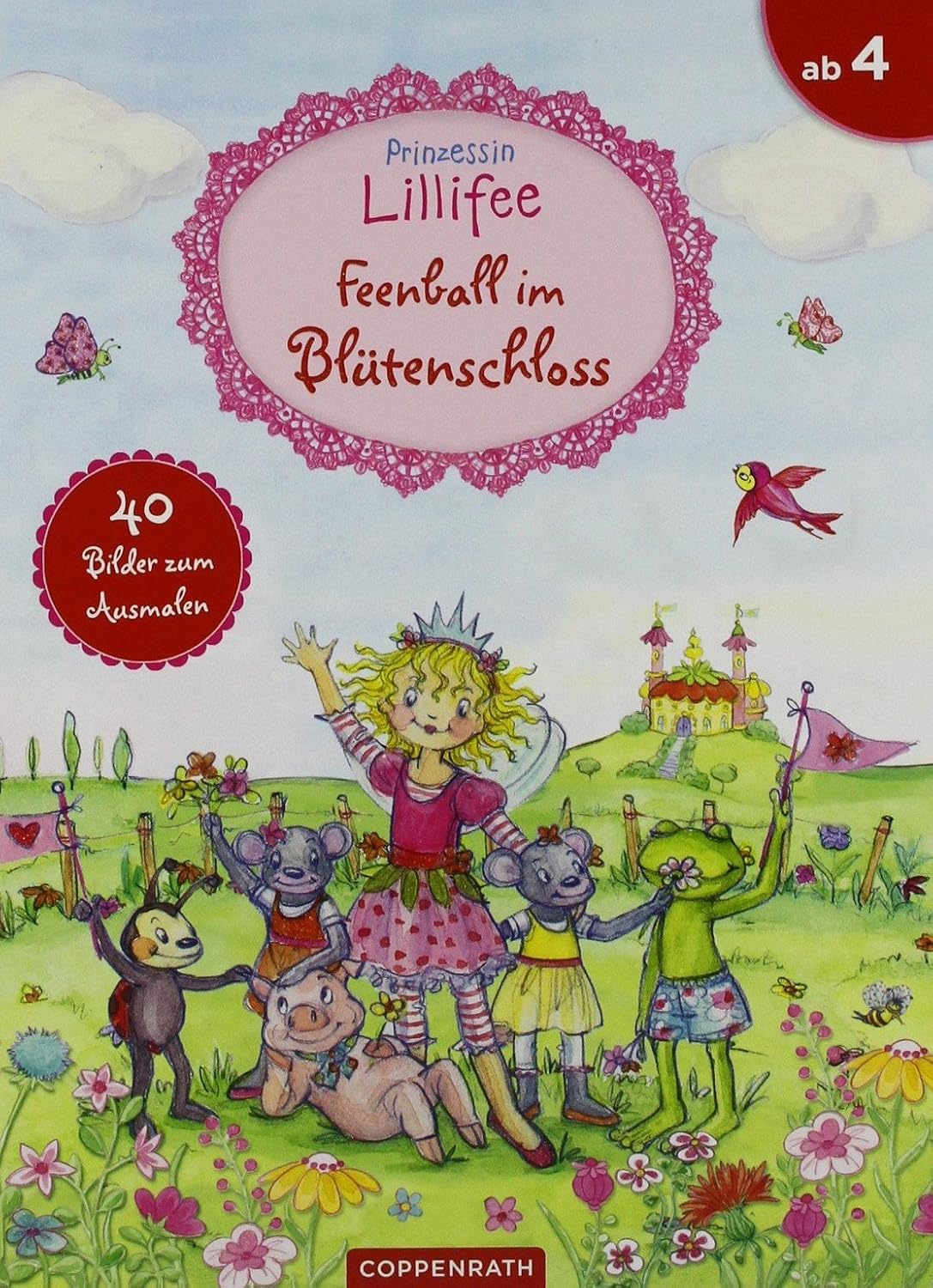 Prinzessin Lillifee: Feenball im Blütenschloss: 40 Bilder zum Ausmalen ...