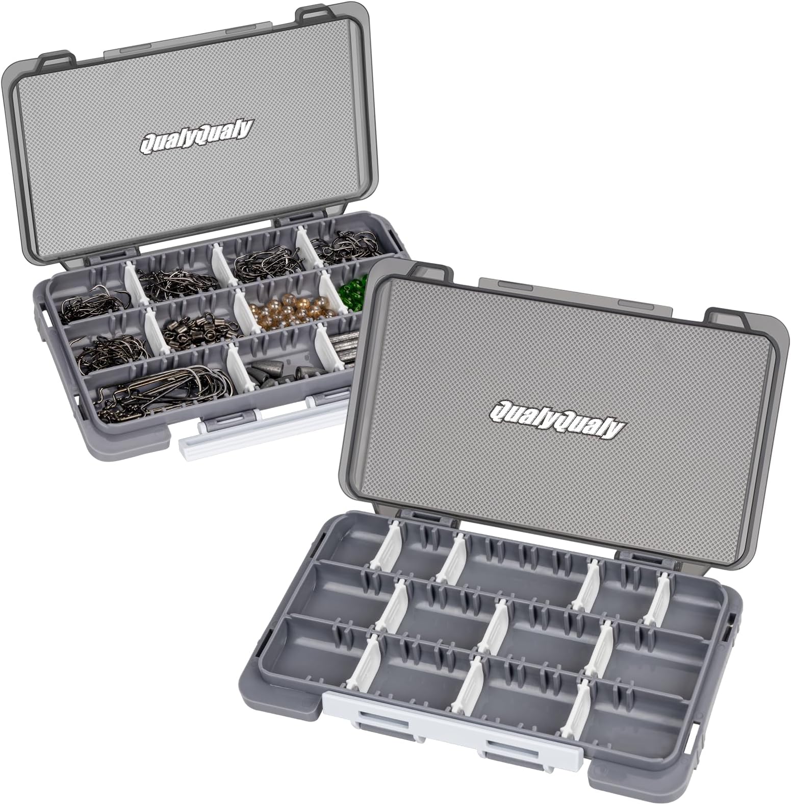Amazon.com: QualyQualy Fishing Tackle Box, Small Tackle Box Organizer ...