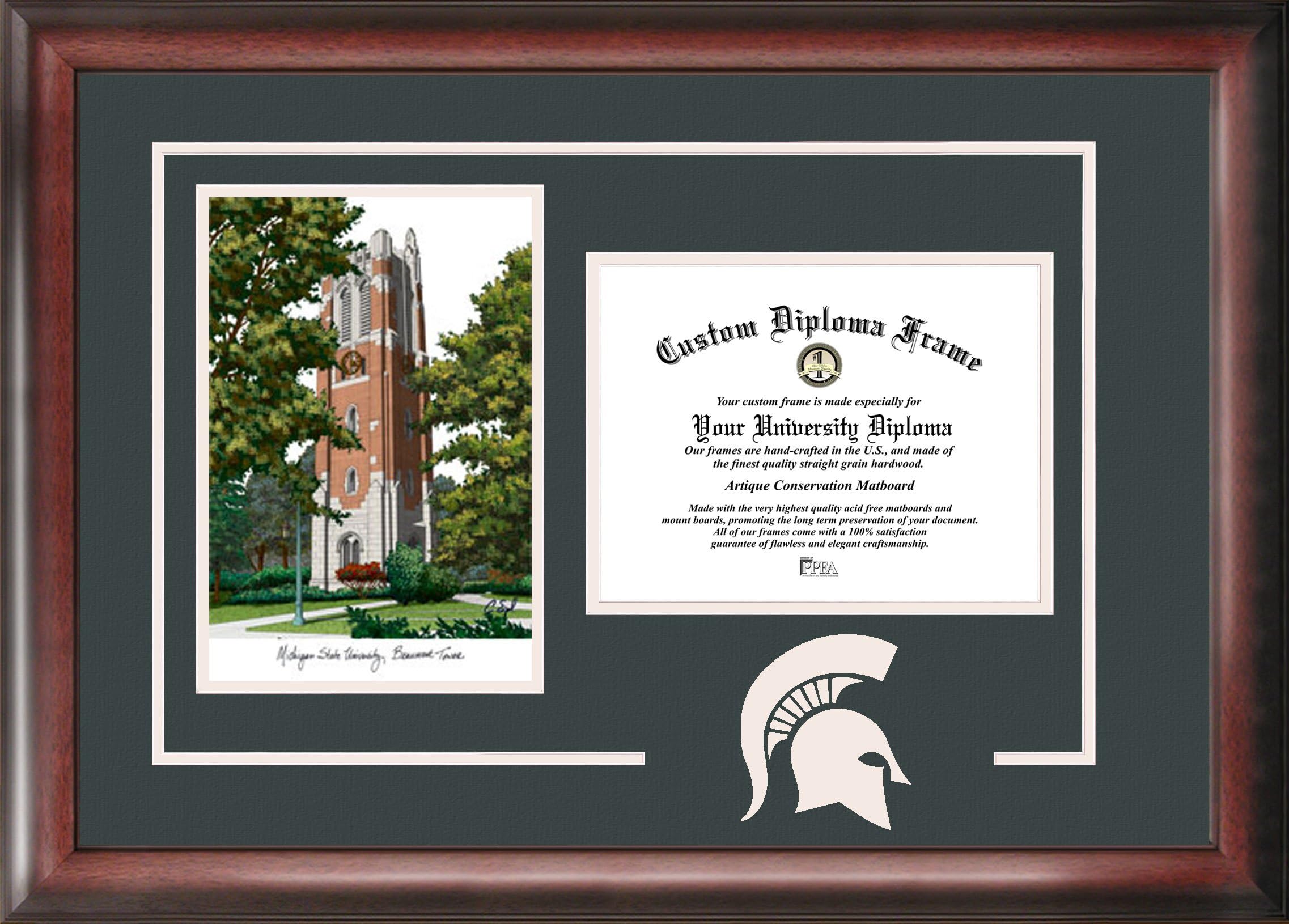Amazon.com - Campus Images Michigan State University Petite Diploma Frame