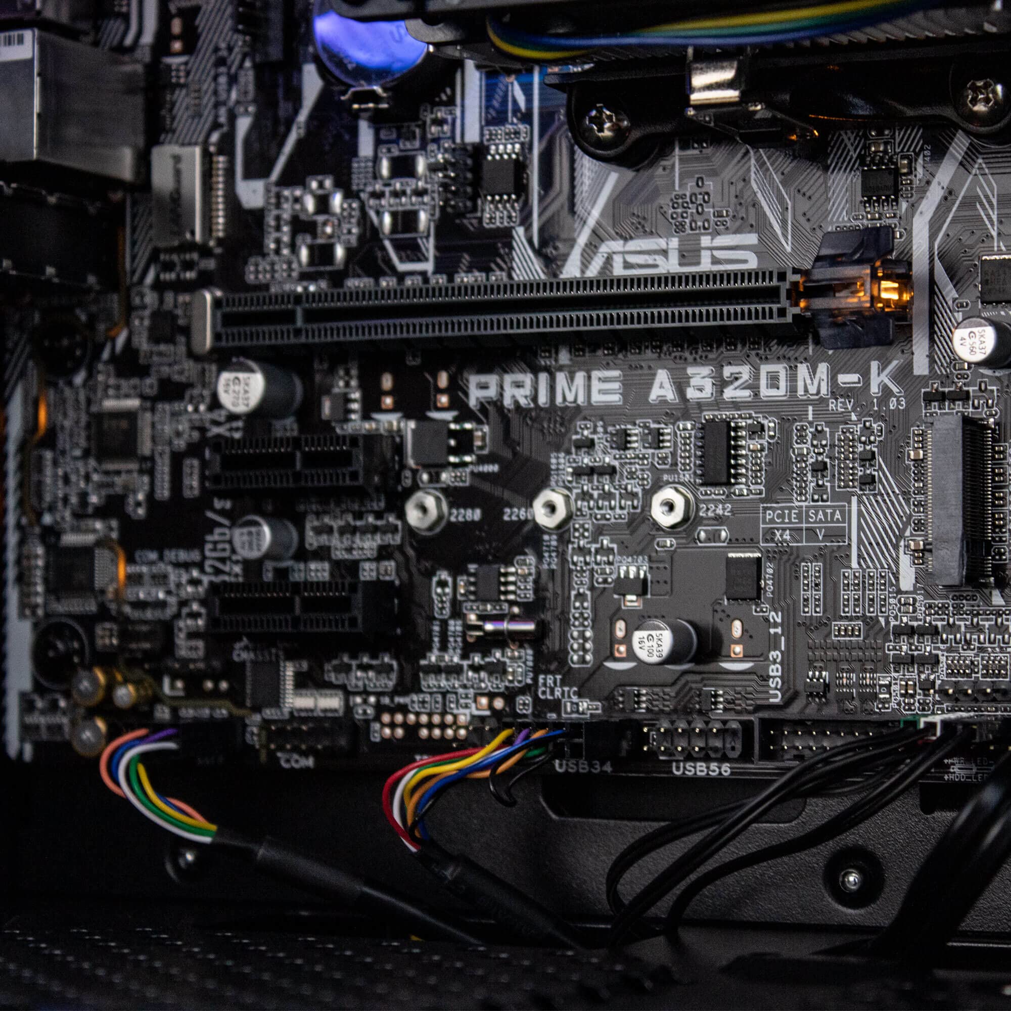 Fierce RGB Gaming PC - AMD Ryzen 5 5600G 4.4GHz, 16GB 3200MHz, 1TB Hard ...