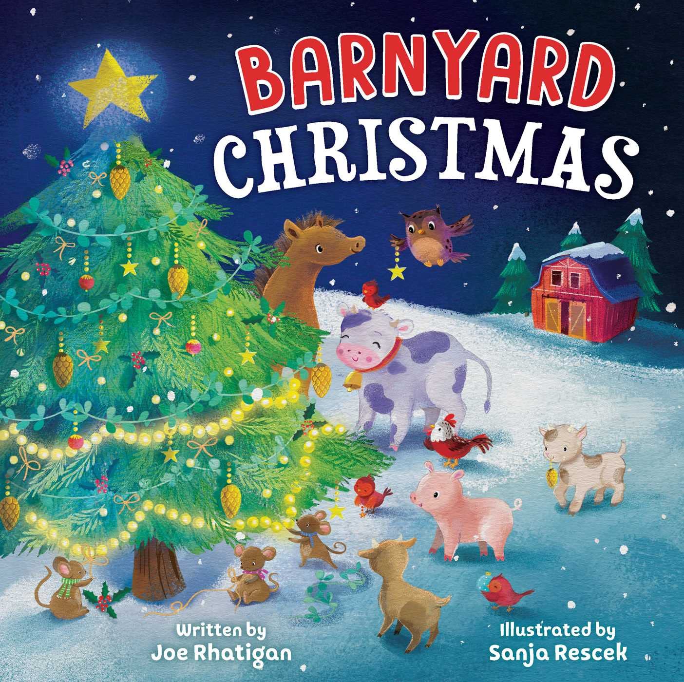 Barnyard Christmas : A Counting Book (Little Genius) : Rhatigan, Joe ...