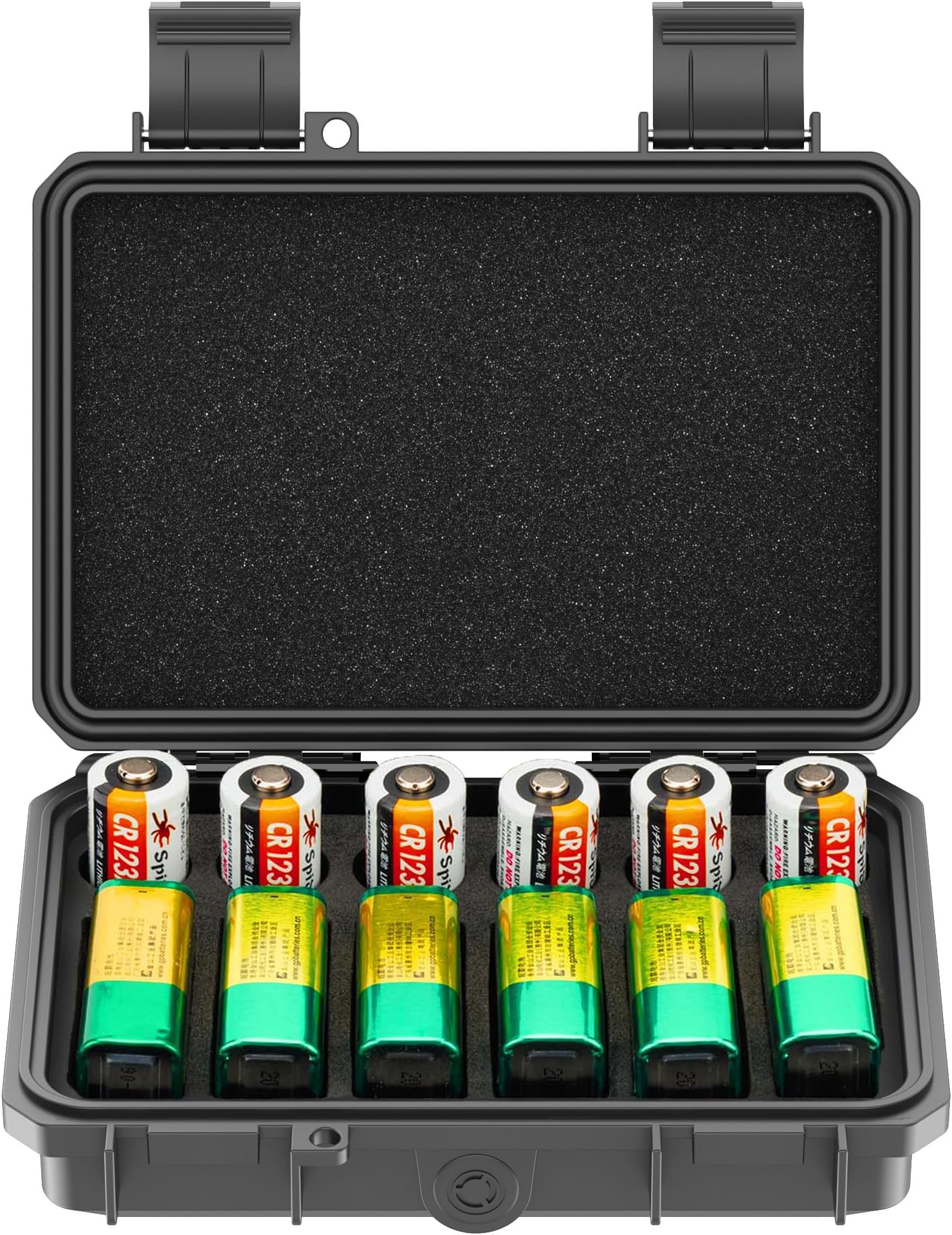 Amazon.com: KIWIFOTOS 58 Slots AA AAA Battery Case Holder with Tester ...