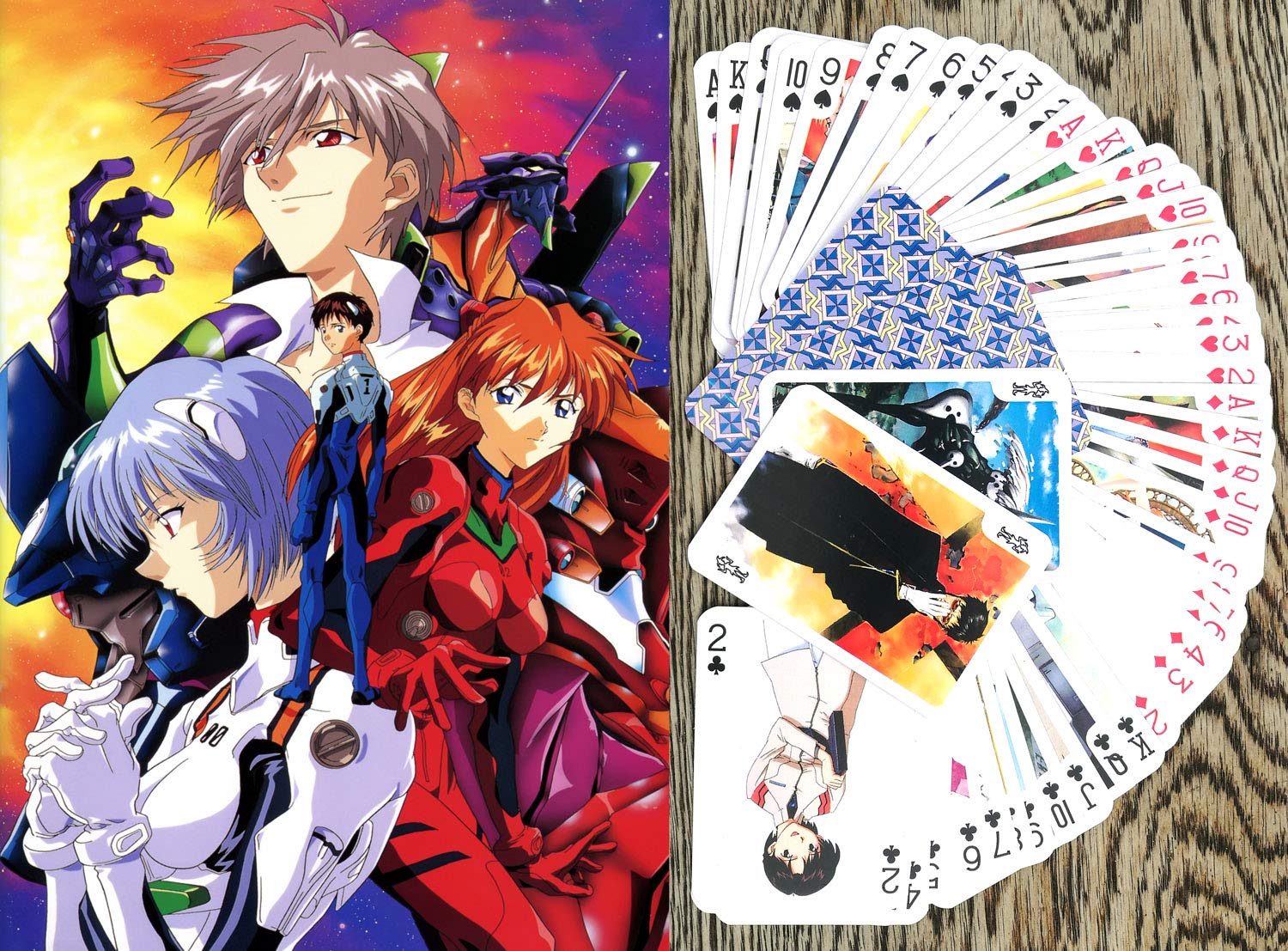 Buy Anime Playing Cards # Poker Deck 54 Cards All Different # NEON ...