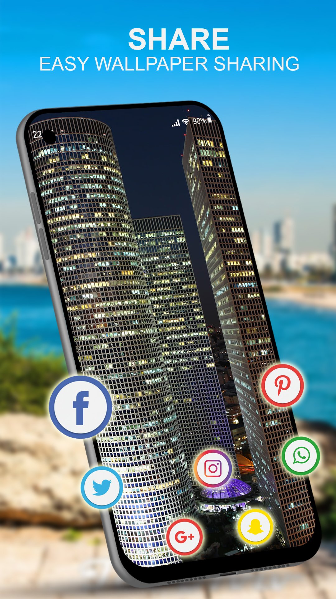Tel Aviv City Wallpaper 4K - App on Amazon Appstore