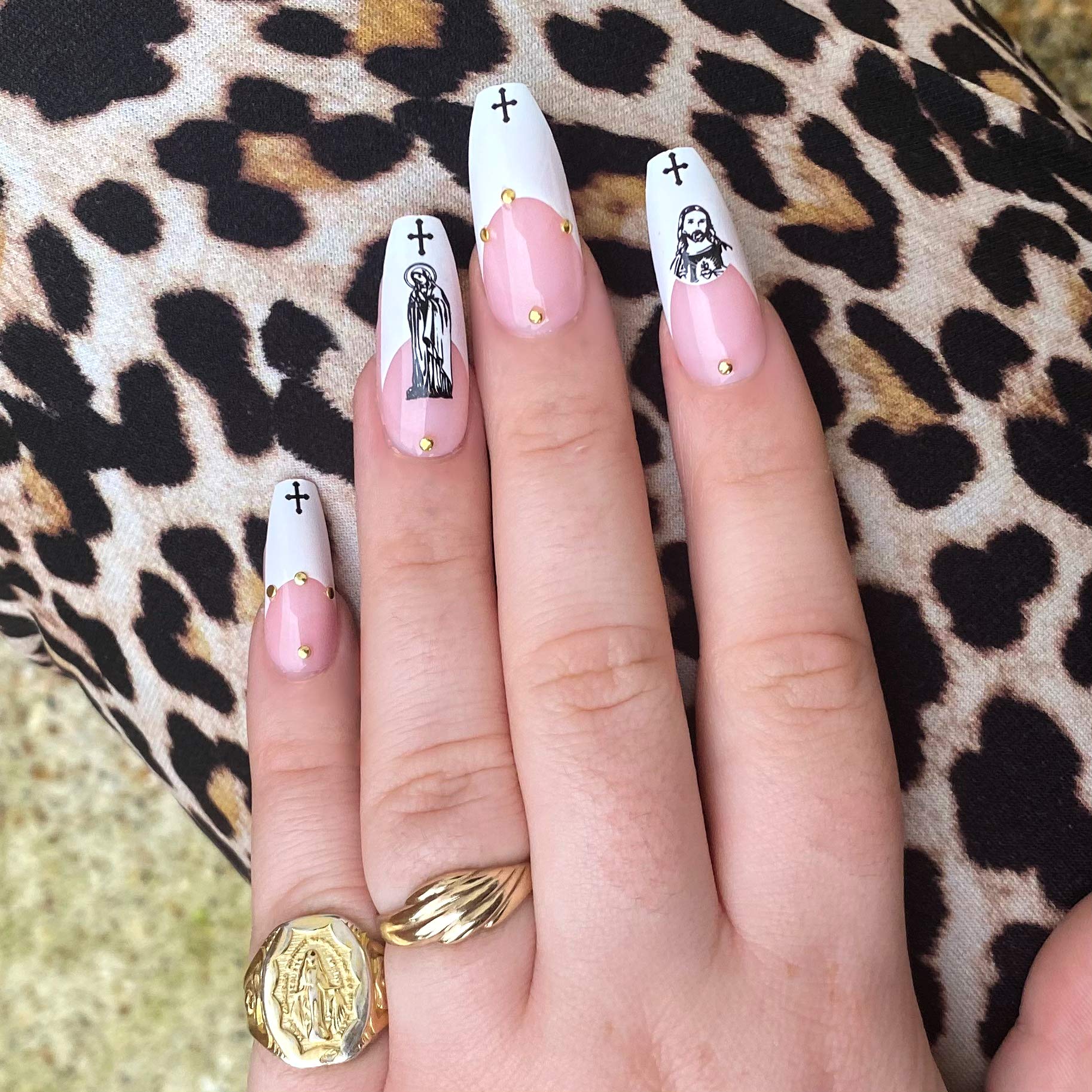 Jesus Grunge Style Nails NIRVANA HEBREW TEE – Hamsa Club