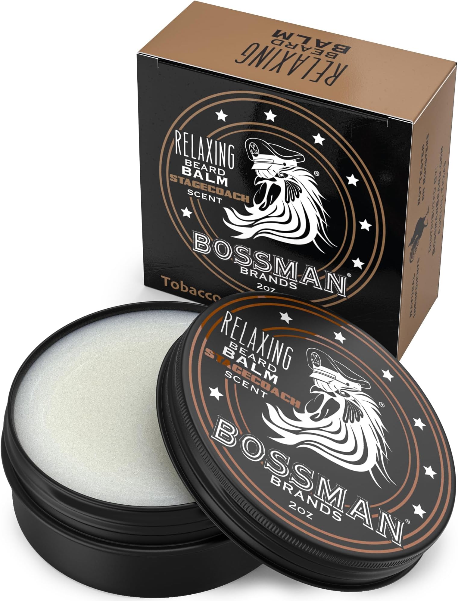 Amazon.com : Bossman Relaxing Beard Balm - Valentine's Gift for Your ...