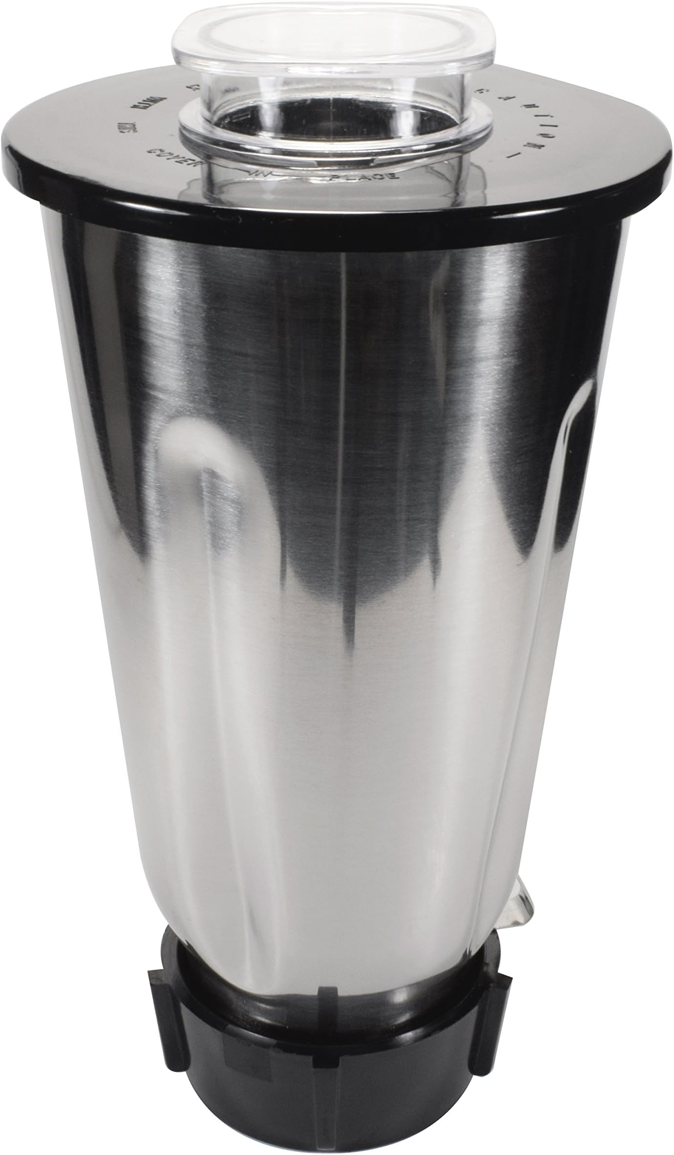 Amazon.com: Univen Stainless Steel Blender Jar with Lid and Bottom cap ...