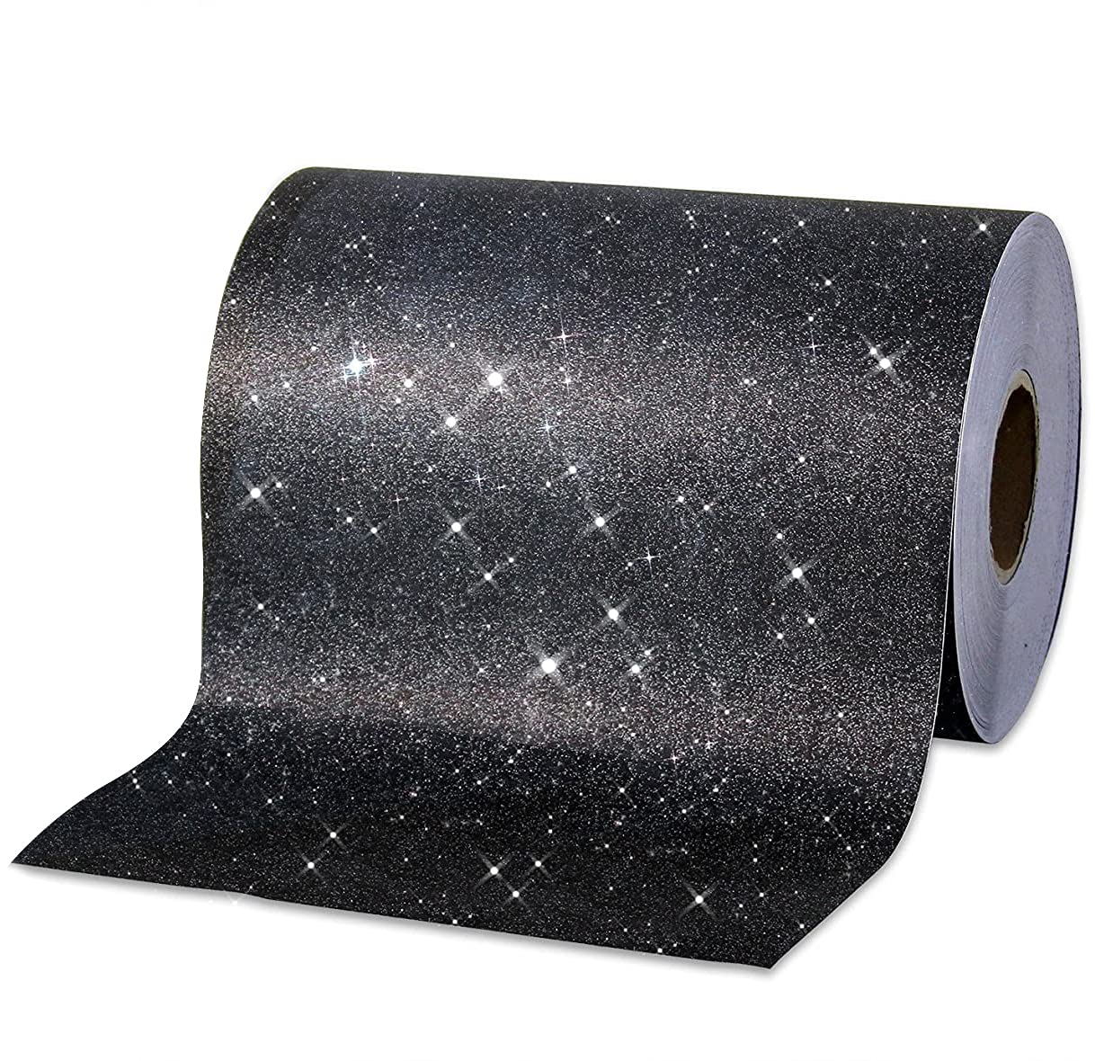 Wedding Card VViViD Glitter Black Craft Vinyl Roll - 1ft X 6ft ...