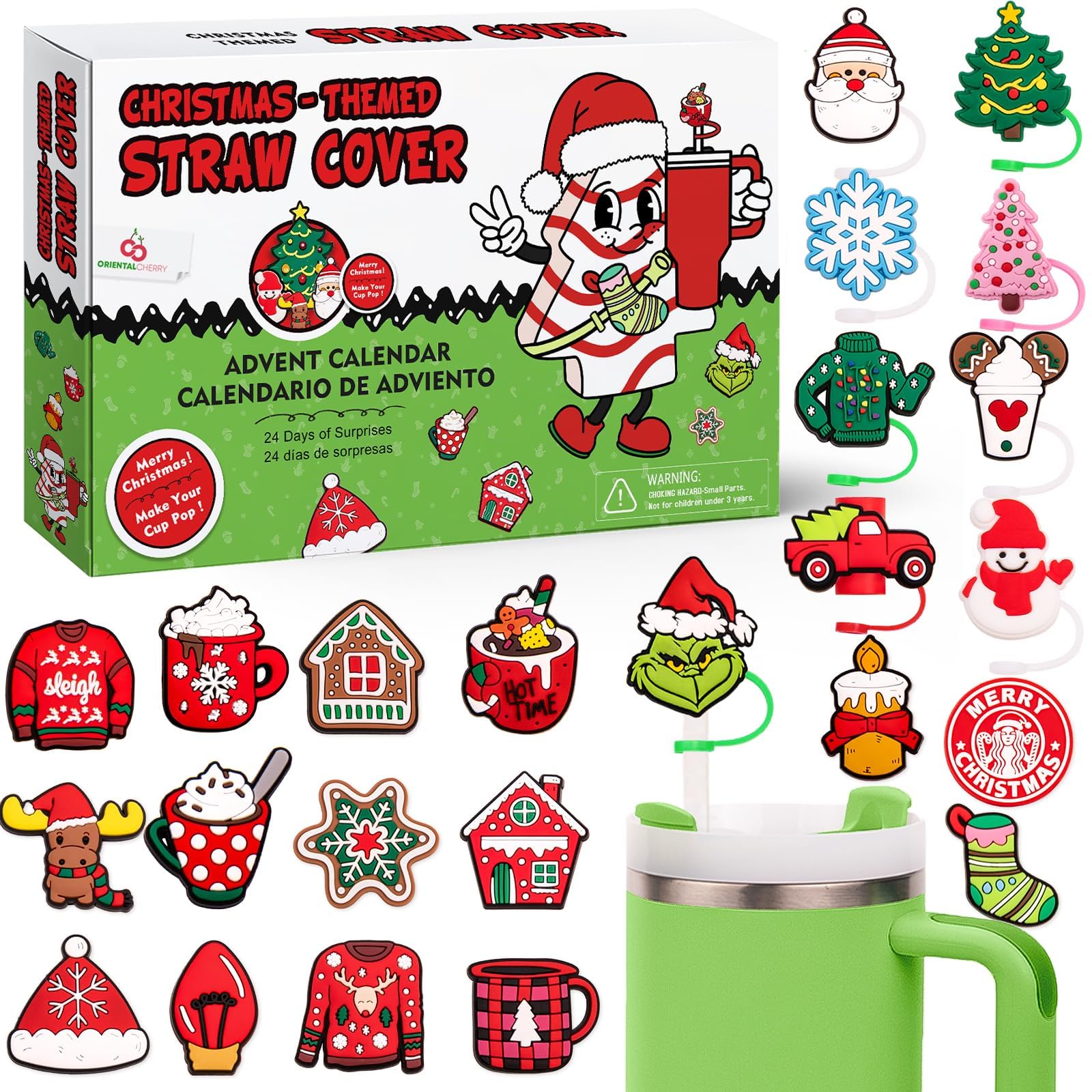 Amazon.com: Advent Calendar 2024 - Christmas Countdown Calendars 24 ...