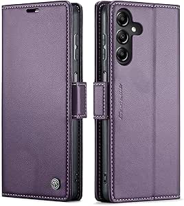 Amazon.com: QLTYPRI Wallet Case for Samsung Galaxy A15 4G/5G, Premium ...
