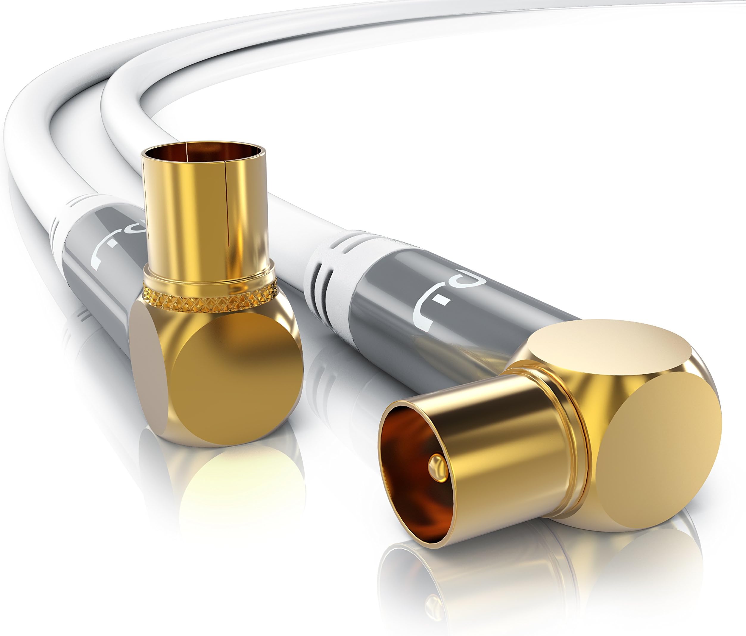 Premium X 20m BASIC Koaxialkabel 135dB 4-fach SAT Antennenkabel Koax ...