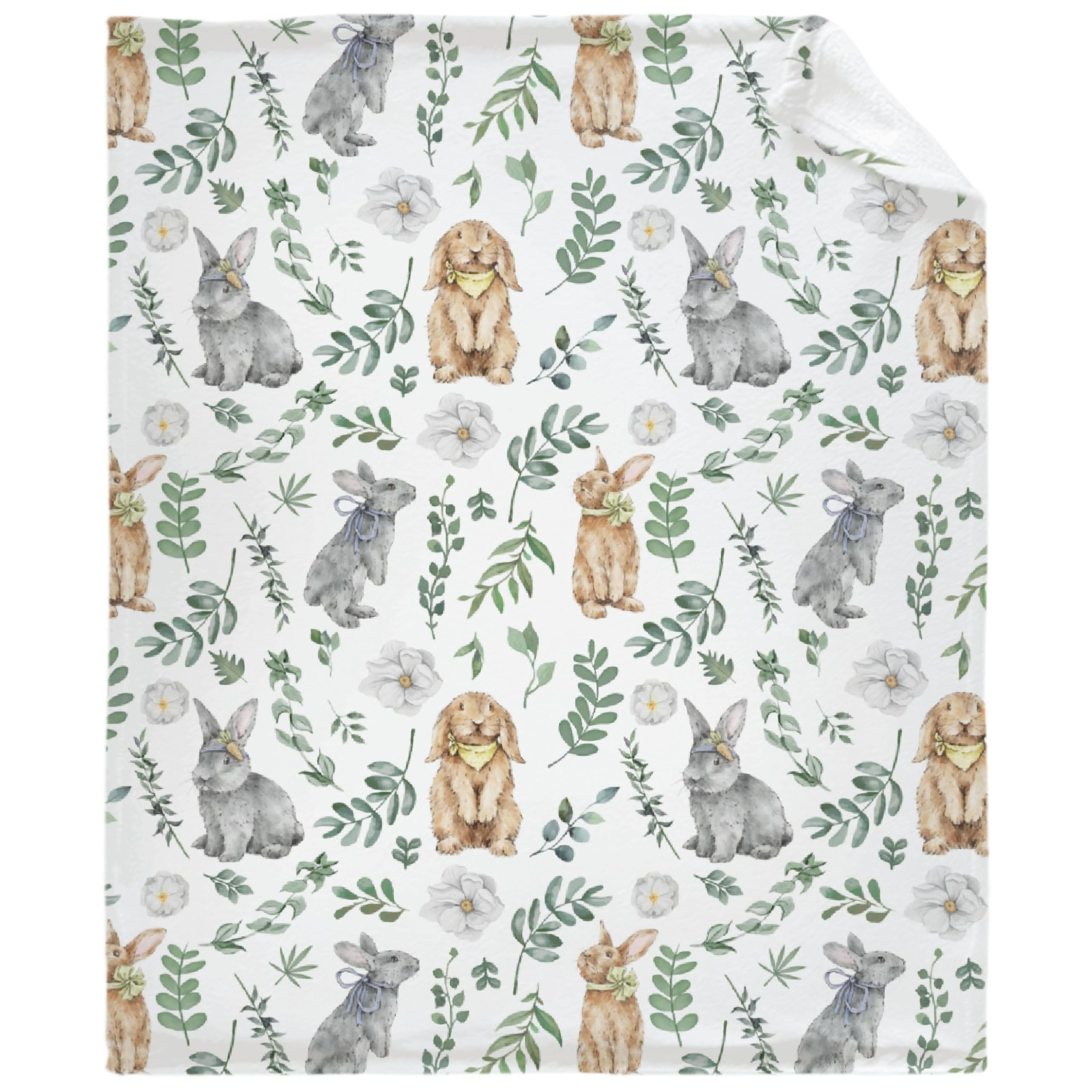 Amazon.com: Rabbit Throw Blanket is Super Soft and Warm,The Lightweight ...