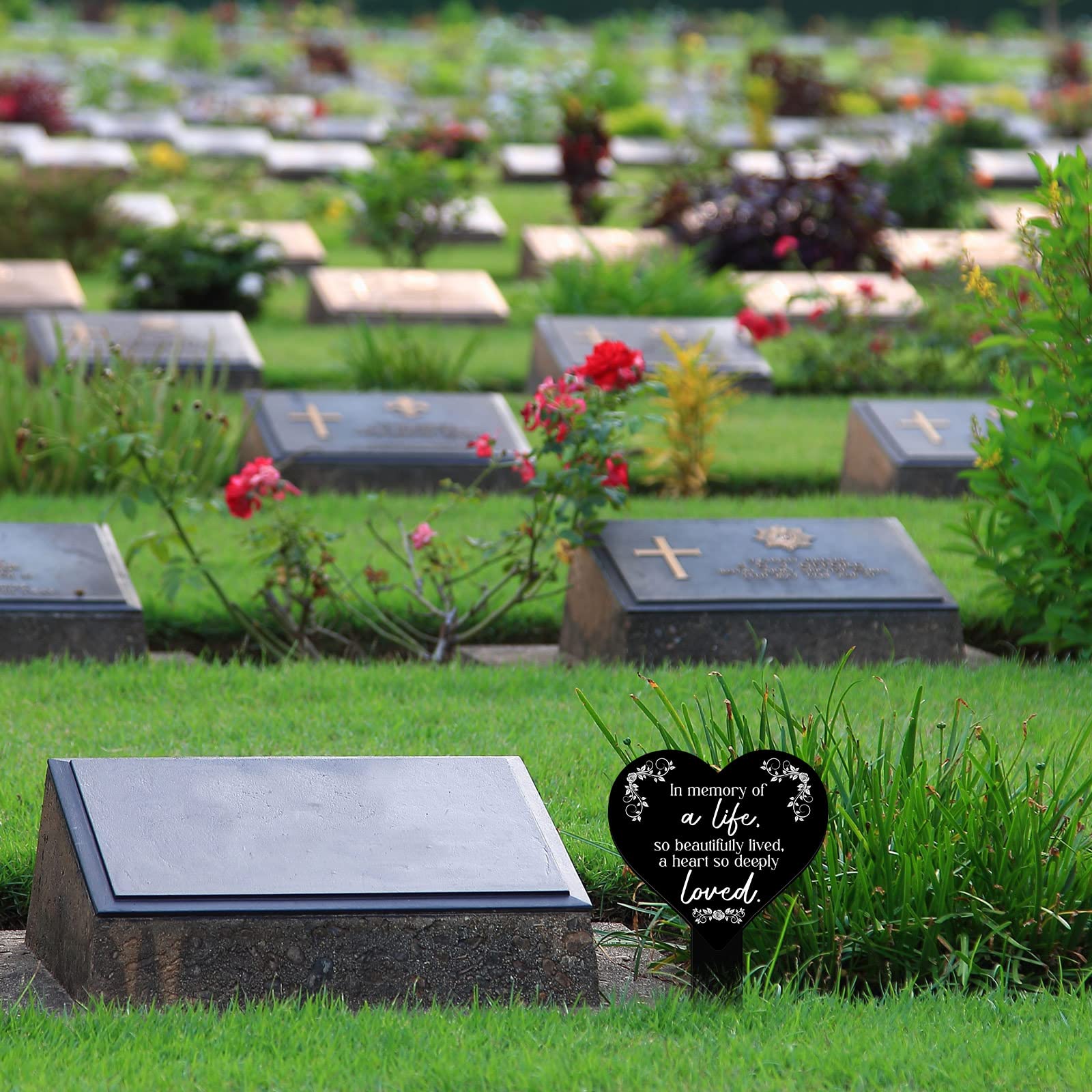 Remembrance Garden Markers Silhouette Cat Memorial Garden Marker