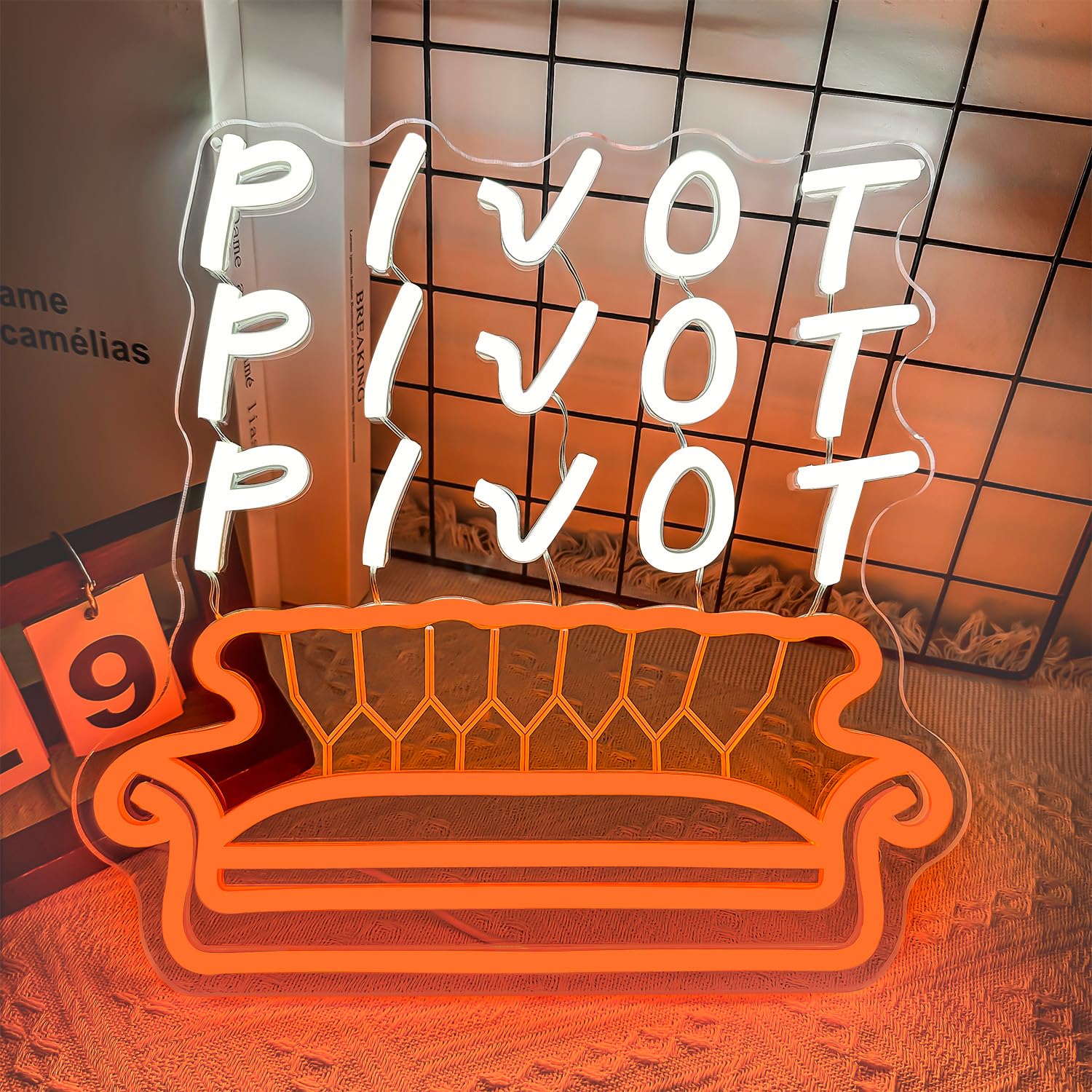 Amazon.com : Friends TV Show Neon Signs Dimmable Pivot Neon Sign for ...