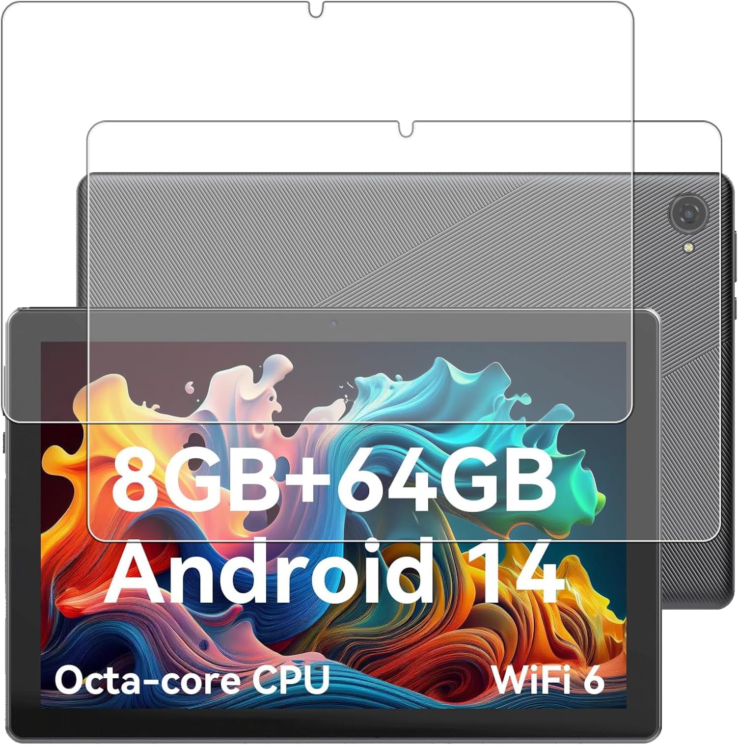 Amazon.com: [2 Pack] Screen Protector for TECLAST P50 Tablet Tempered ...