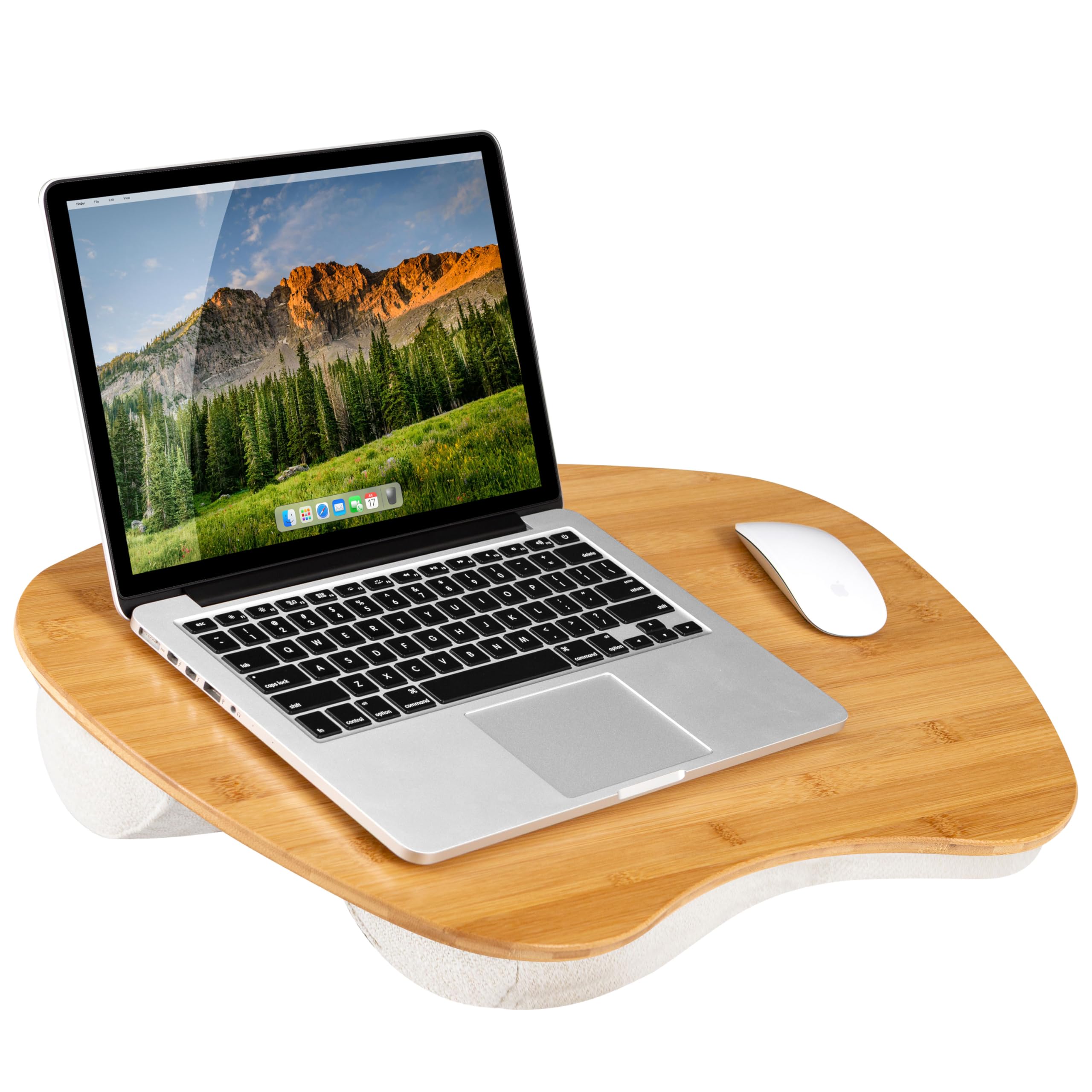 Snapklik.com : LAPGEAR Extra Large Bamboo Lap Desk