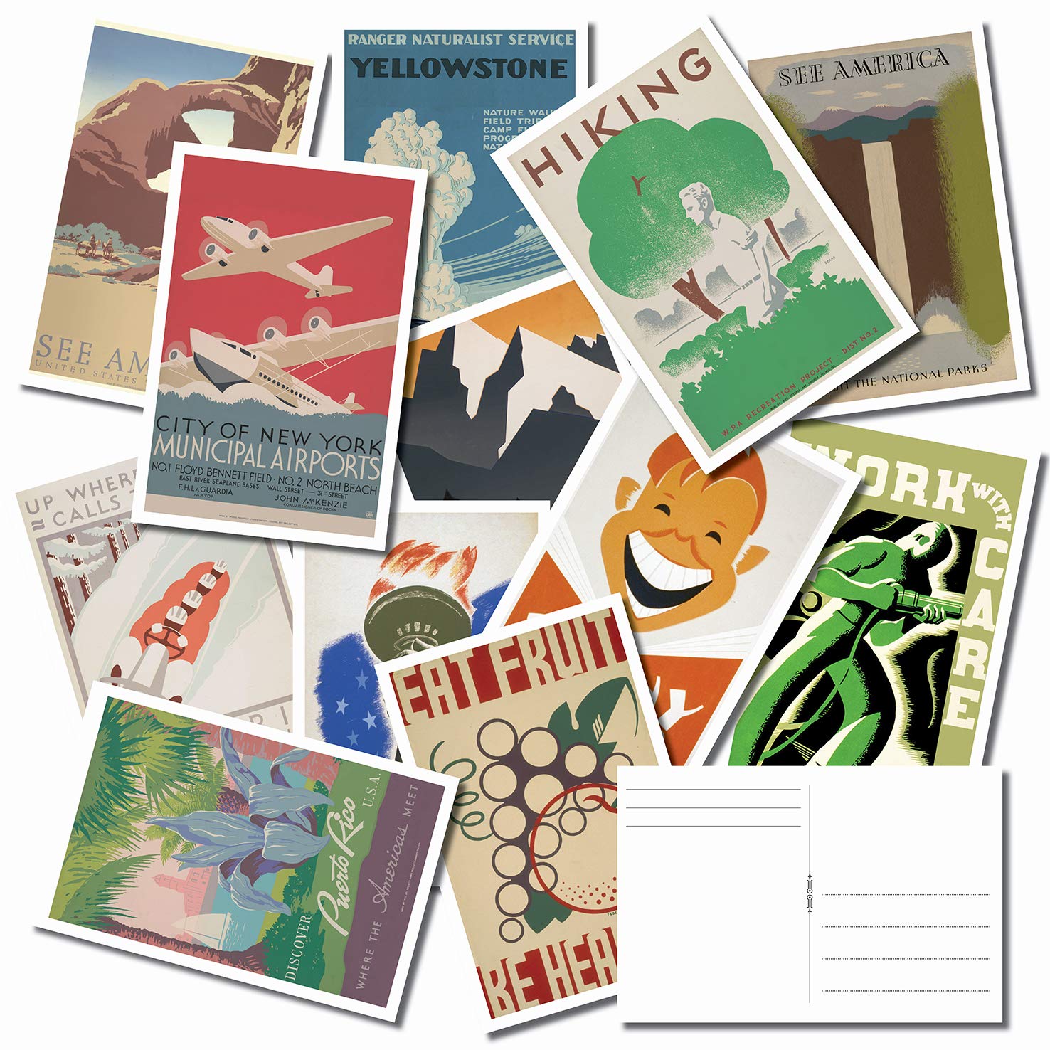 Vintage Travel Postcard