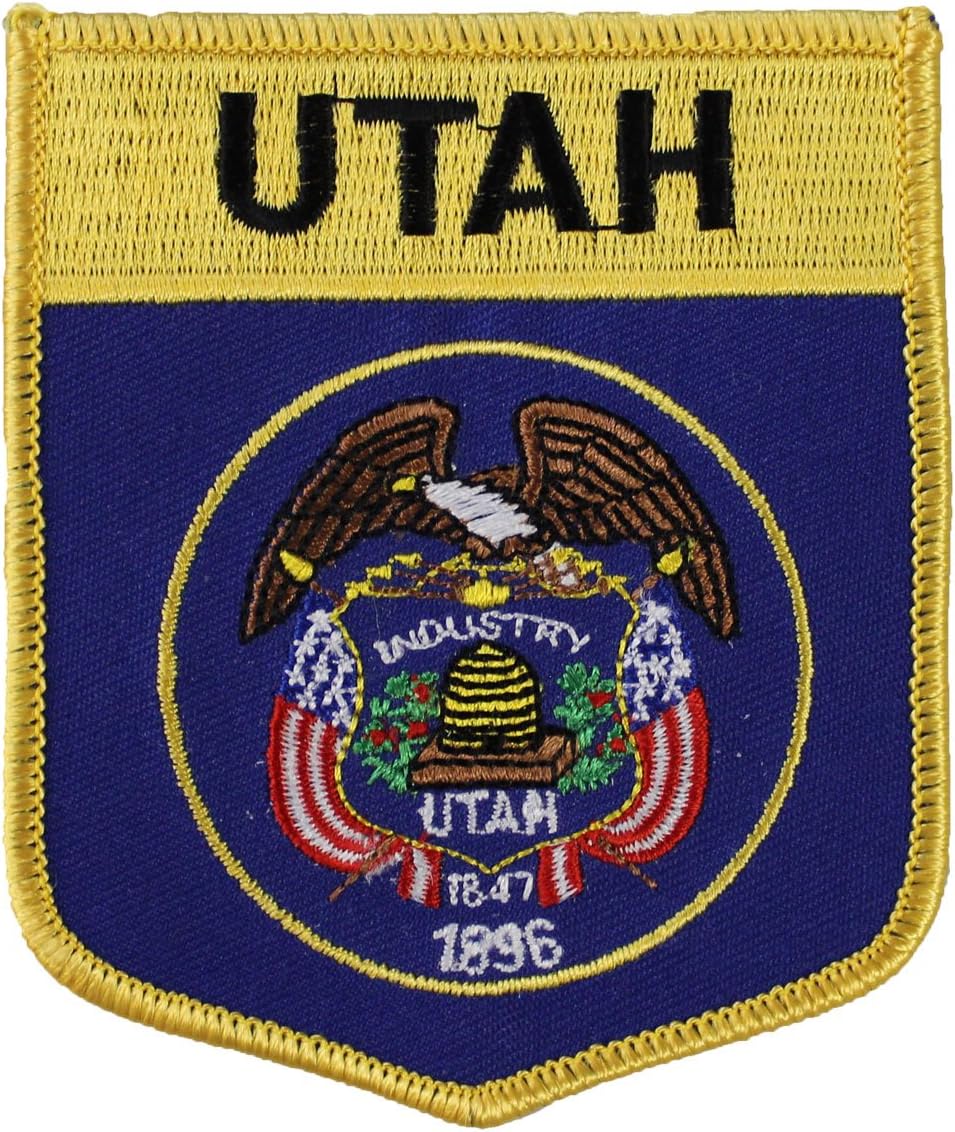 Utah (Seal) - US State Shield Patch : Amazon.ca: Sports & Outdoors