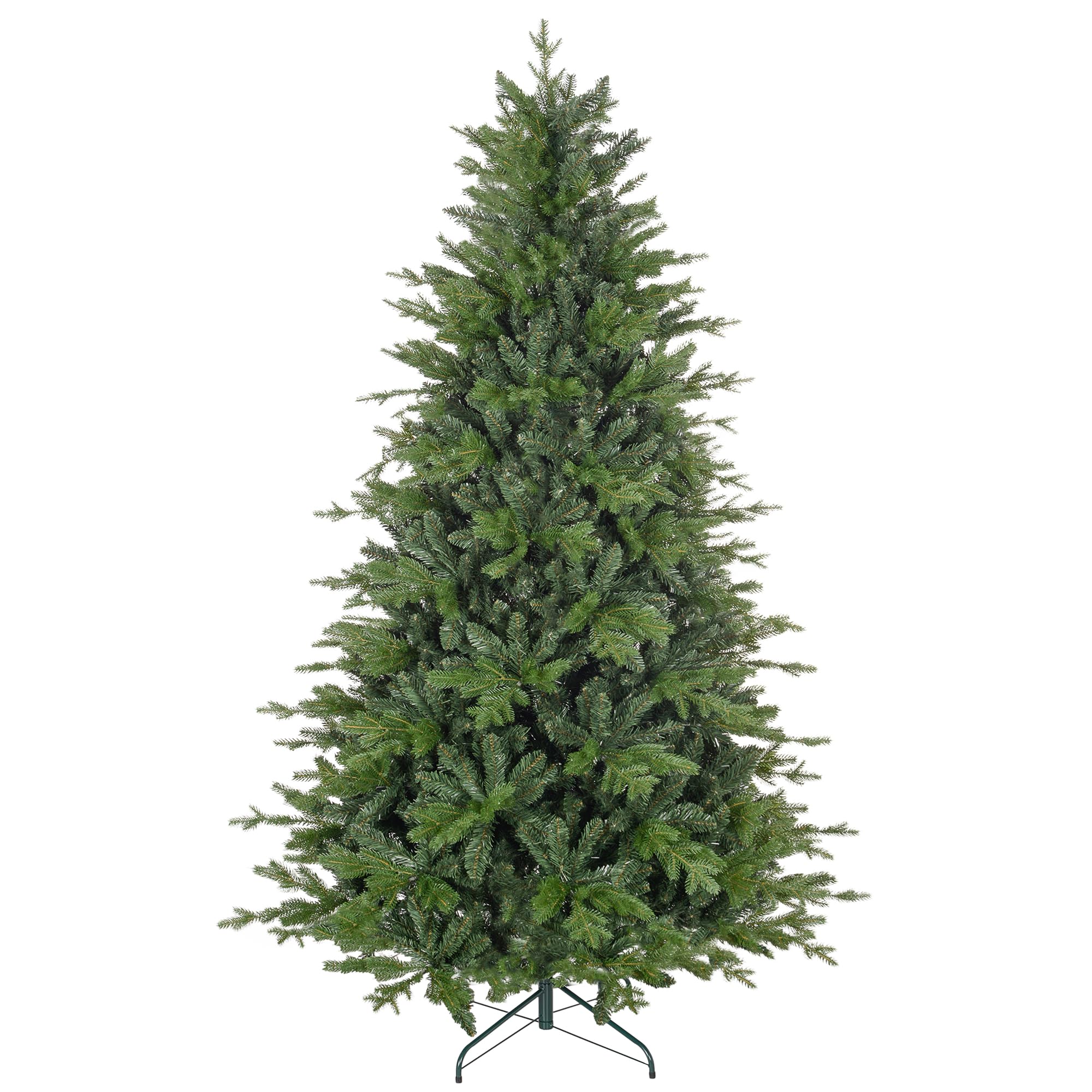 Amazon.com: HOMCOM 7ft Artificial Christmas Tree with 2445 Tips ...