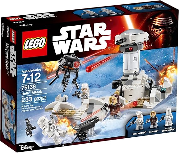 LEGO Star Wars TM 75138: Hoth Attack Mixed : Amazon.co.uk: Toys & Games