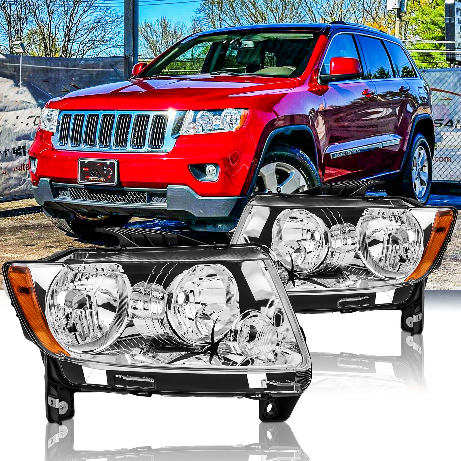 Amazon.com: SAFAUTOPARTS Compatible with 2011 2012 2013 Jeep Grand ...