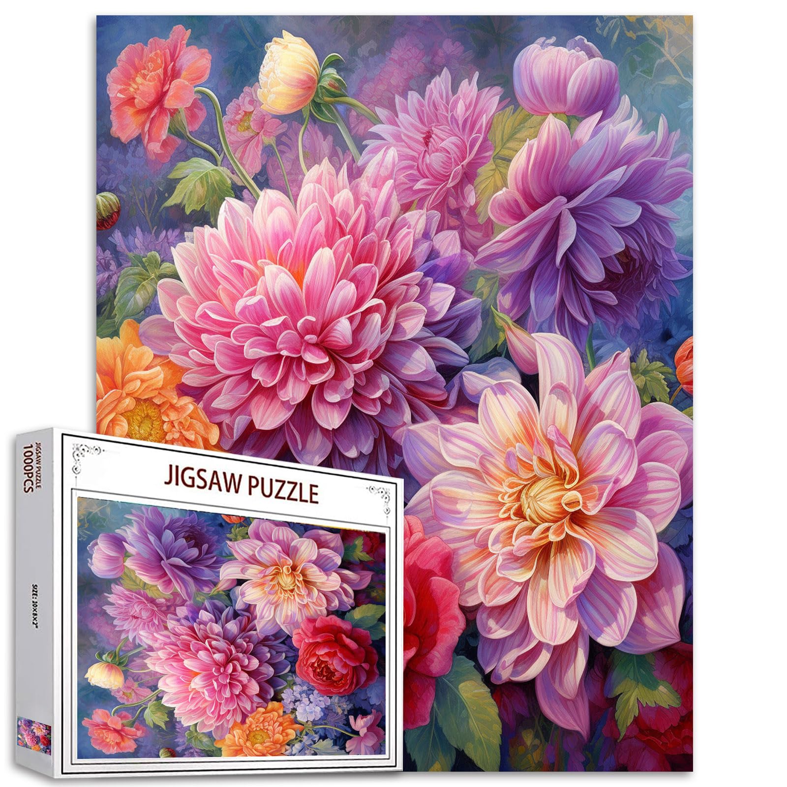 Amazon.com: Garden Flowers Jigsaw Puzzles 1000 Pieces for Adults ...
