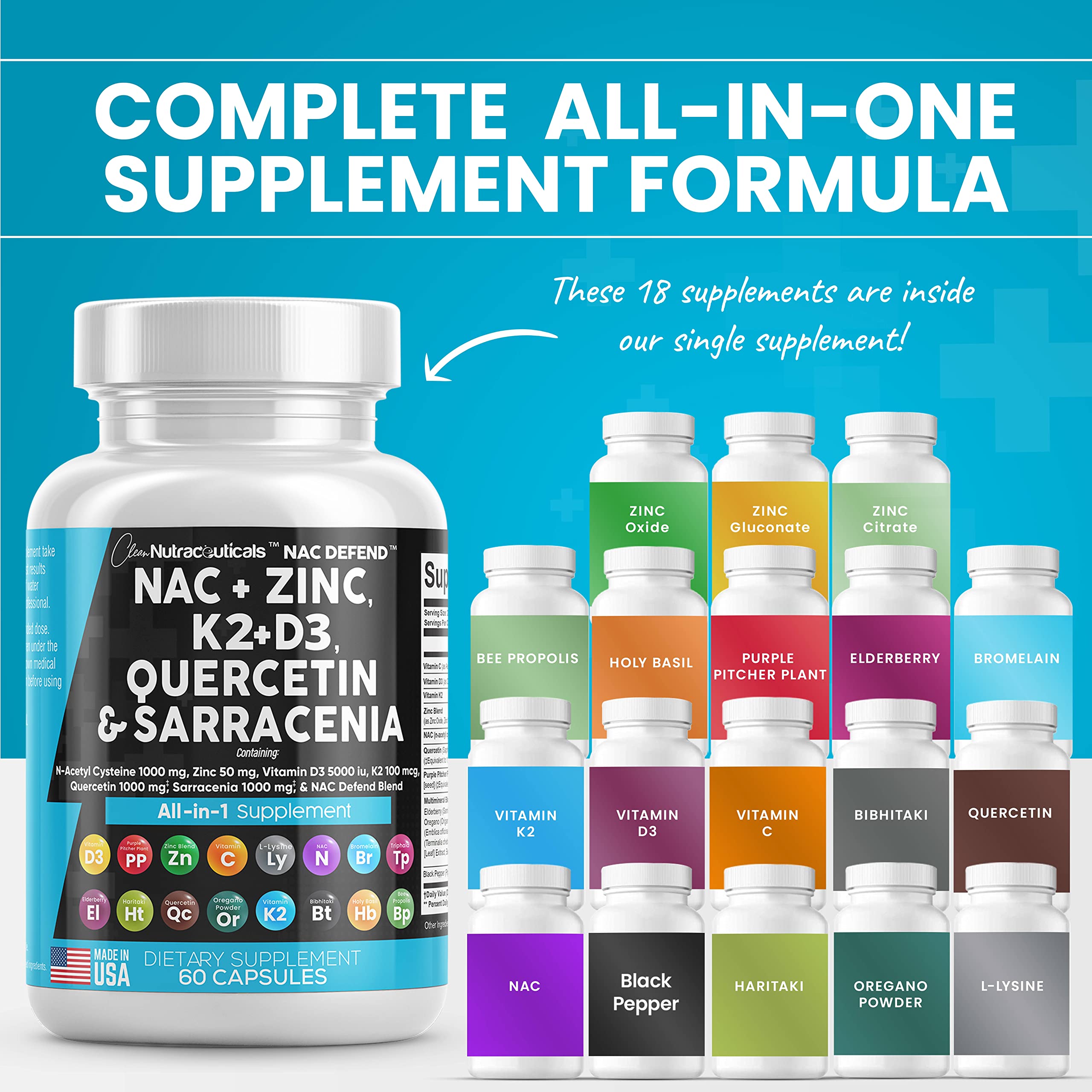 NAC Supplement N-Acetyl C...B0BHL5W5ST | Encarguelo.com.ve