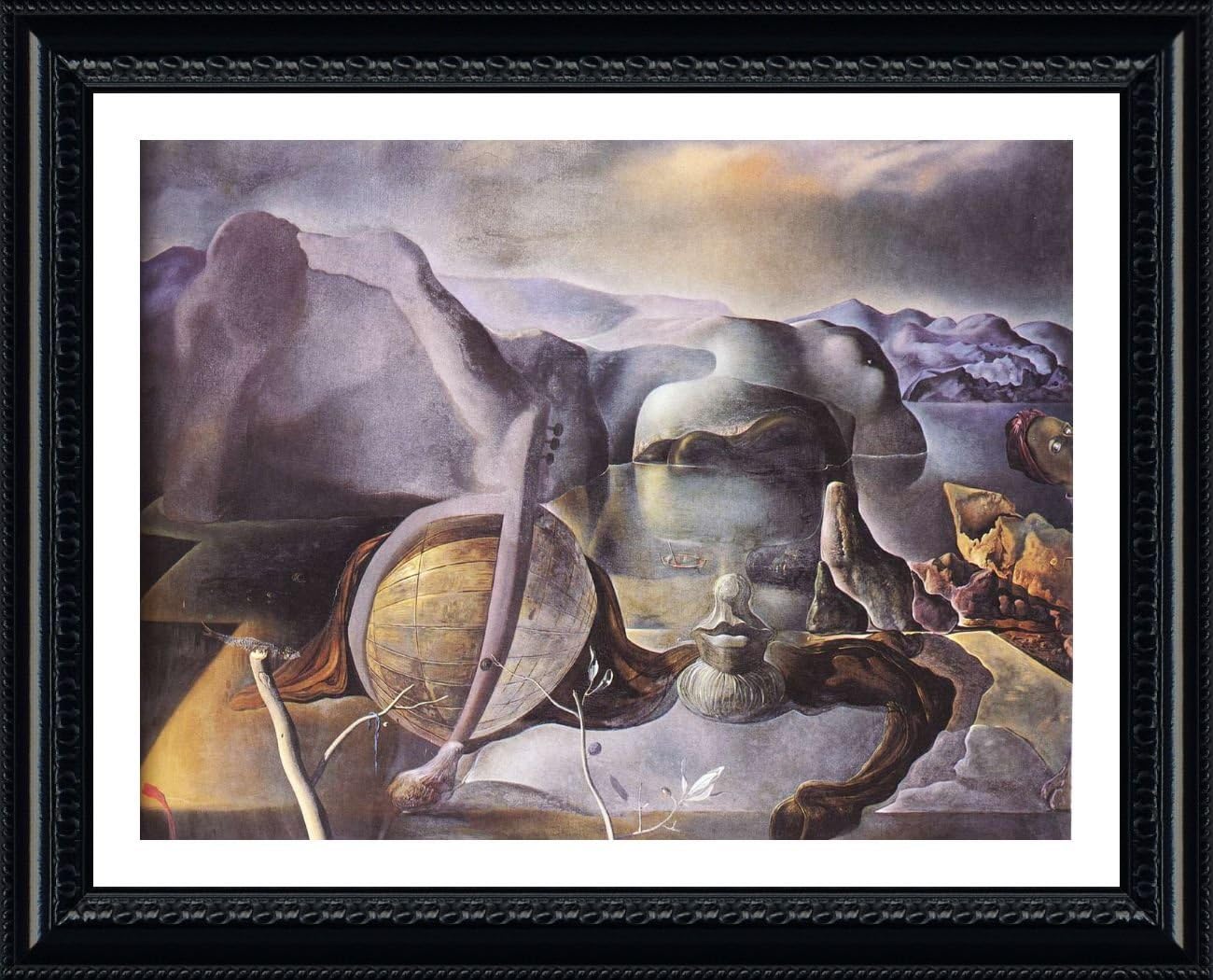 Amazon.com: Alonline Art - The Endless Enigma Face by Salvador Dali ...