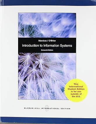Amazon.com: Introduction to Information Systems: 9780071318044: O'Brien, James A., Marakas ...