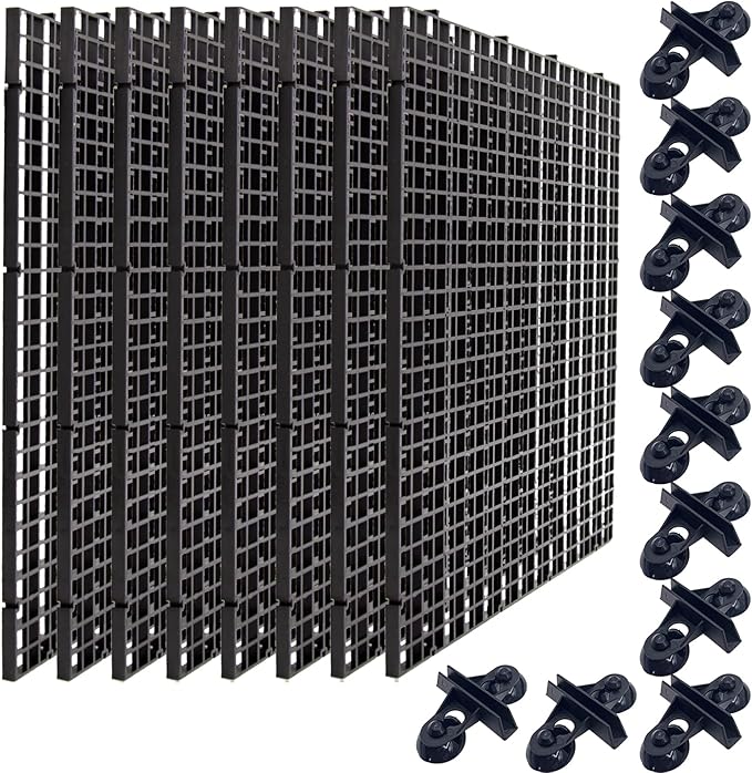 Amazon.com : Hoypeyfiy 8 Pieces Fish Tank Divider with Sucker Clips ...