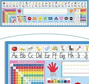 17.3 x 5 Inch Self Adhesive Name Tags for Classroom Student Desks ...