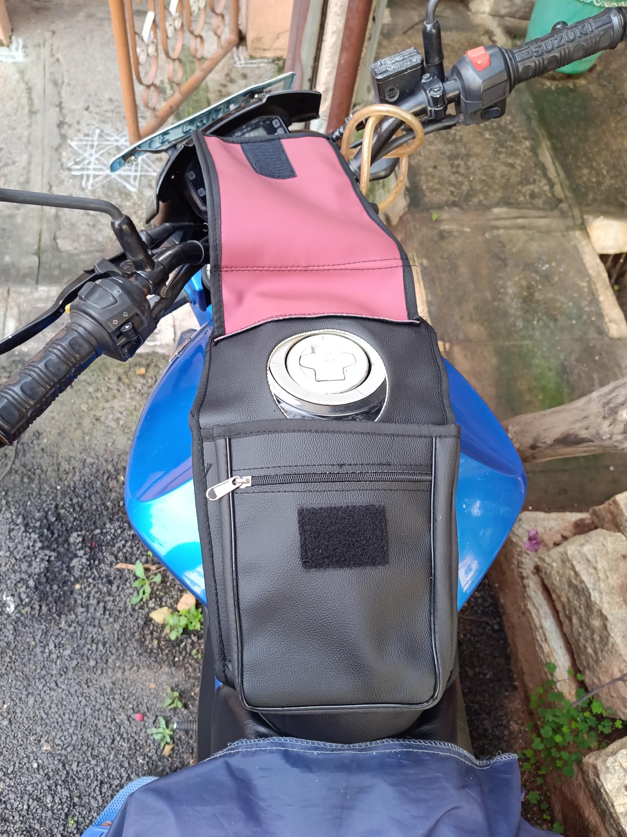 MILACHIN Tank Cover for Honda Shine SP 125 CC (Mobile Tank Cover) Black ...